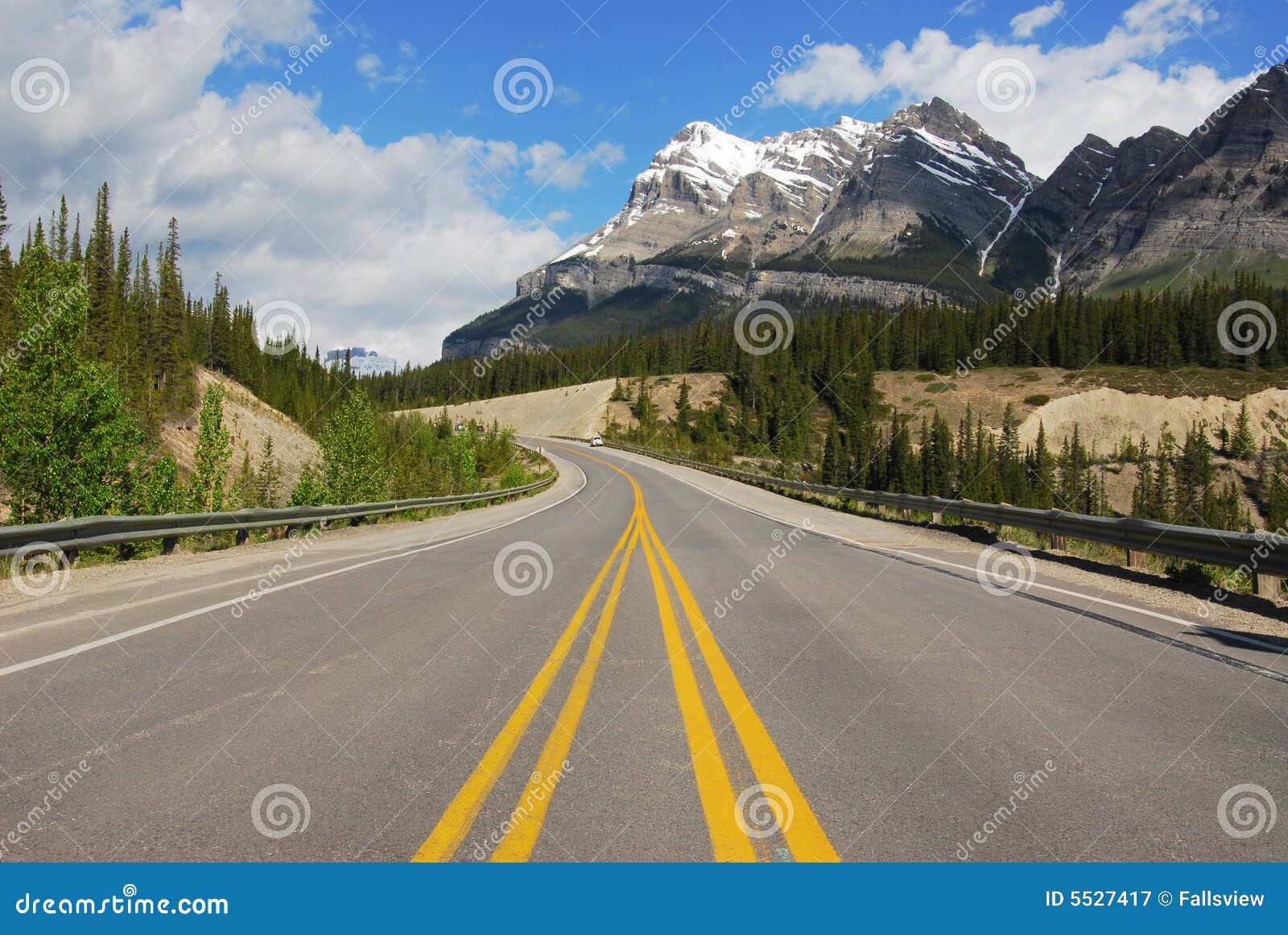 Mountains and road stock image. Image of beautiful, rocky - 5527417