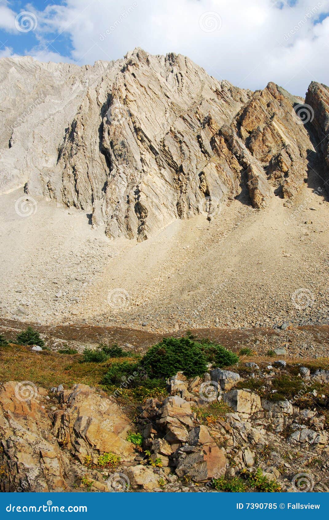 Mountains and rock cliff stock image. Image of nature - 7390785