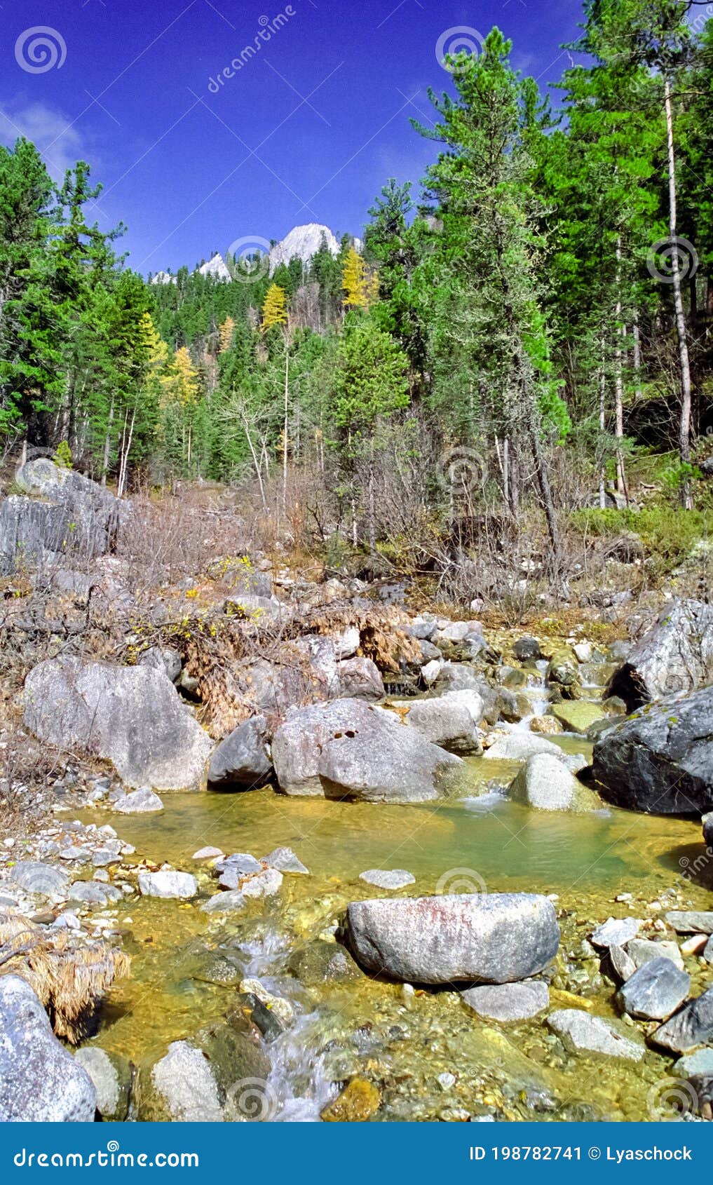 Mountains of the Sayans. the Nature of the Mountains is Sayan Stock ...