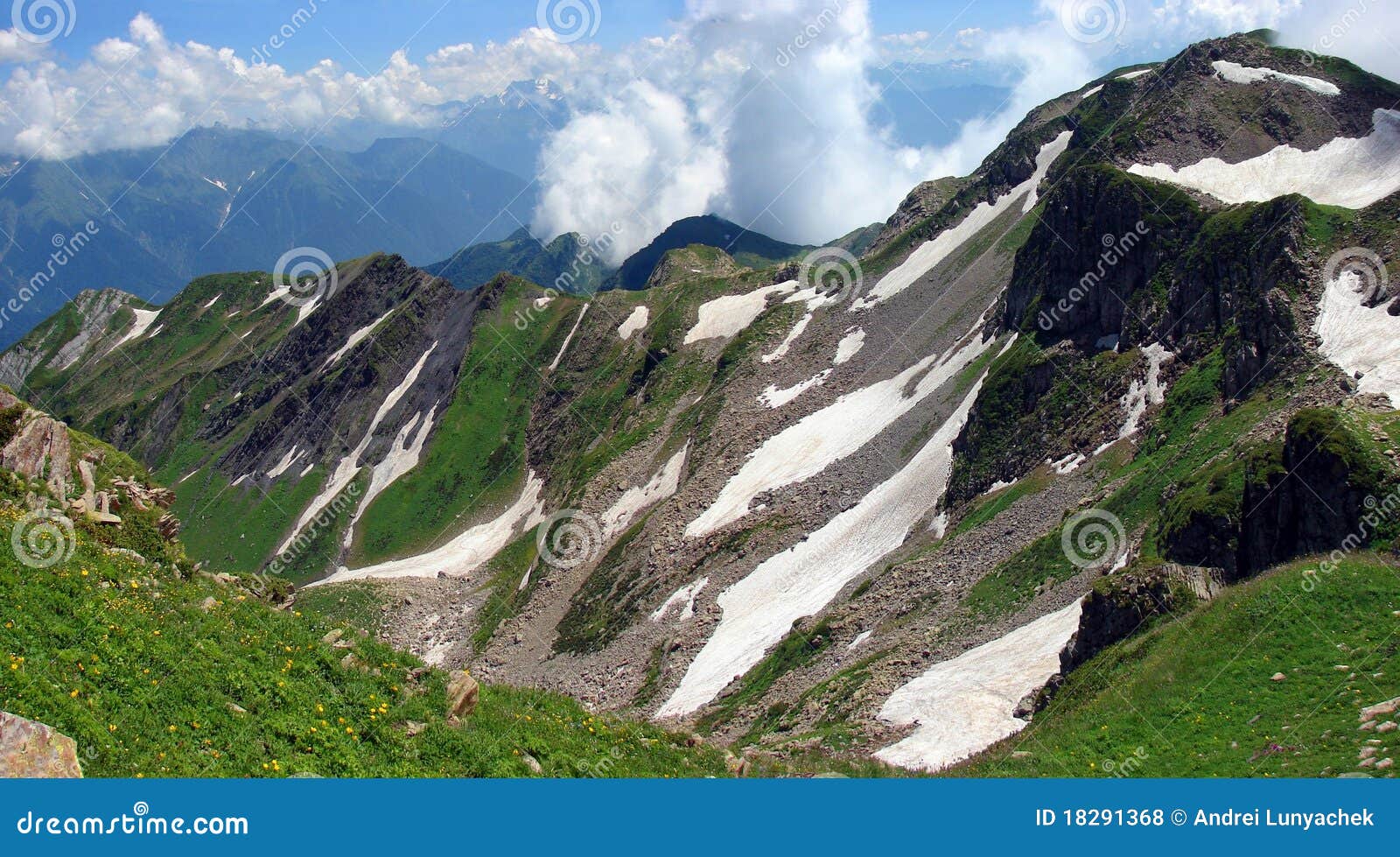 Mountains in Sochi region stock photo. Image of landscape - 18291368
