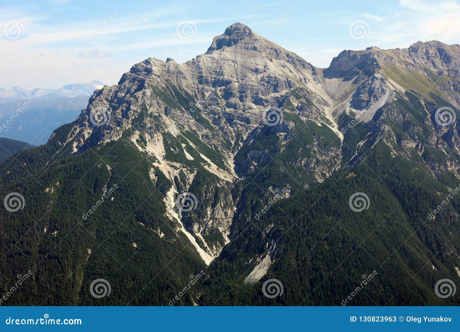 Mountains in Tirol stock image. Image of mountains, nature - 130823963