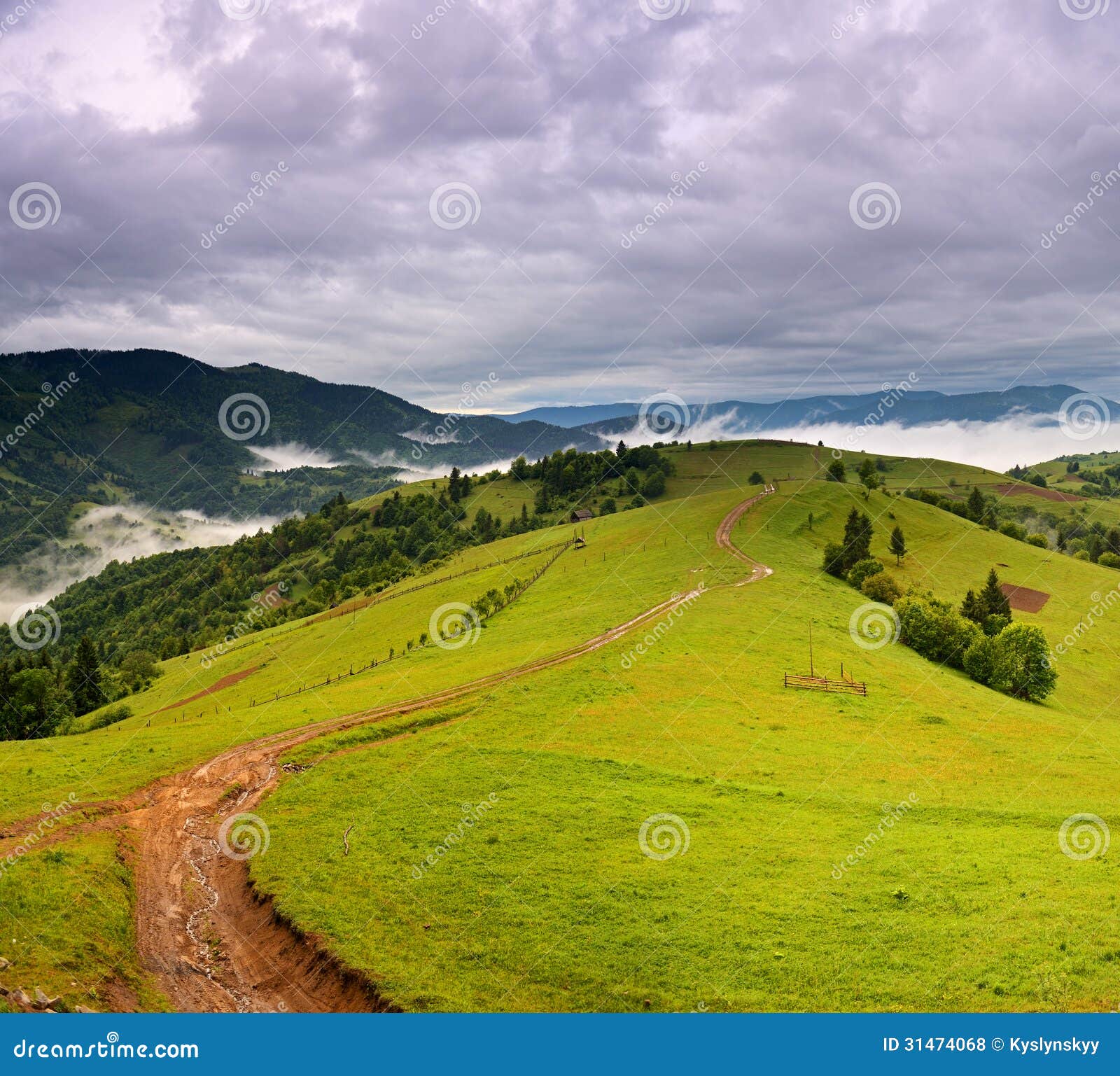 Mountains. Ukraine. stock photo. Image of countryside - 31474068