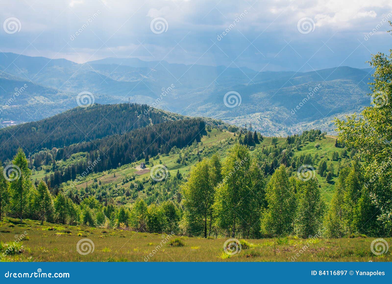 Mountains Valley from the Top View Stock Image - Image of natural, rock ...