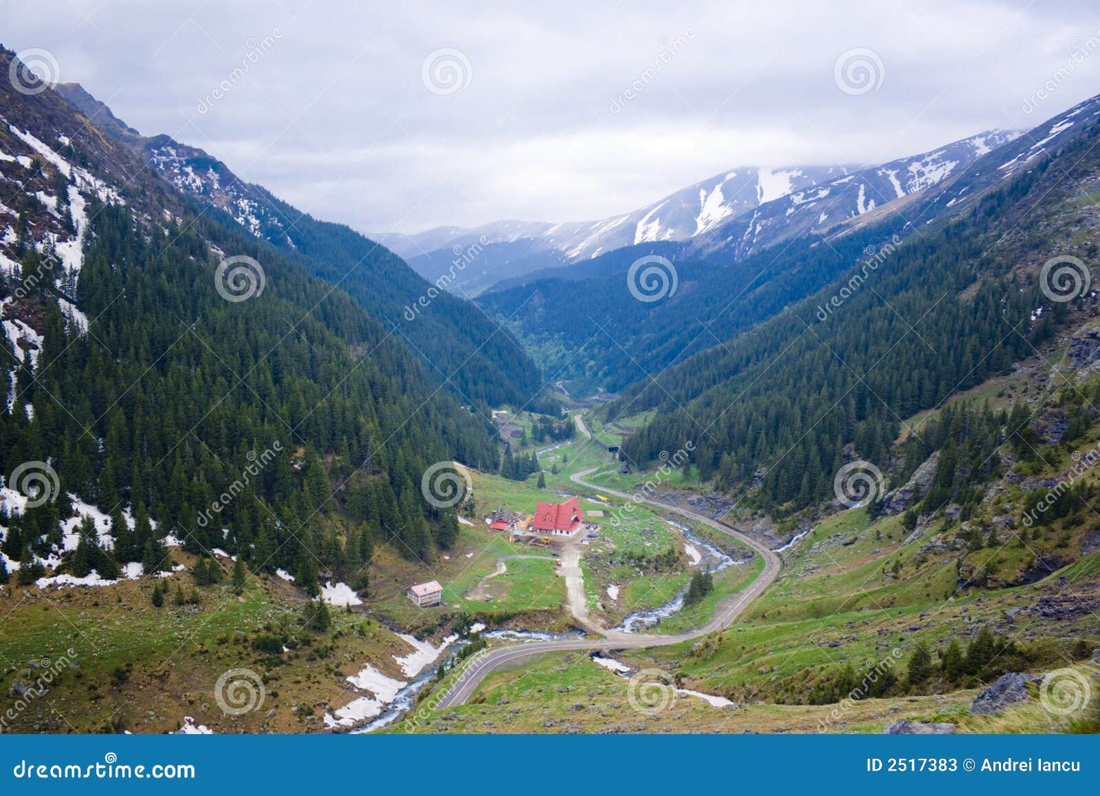 Mountains and valley view stock image. Image of town, country - 2517383