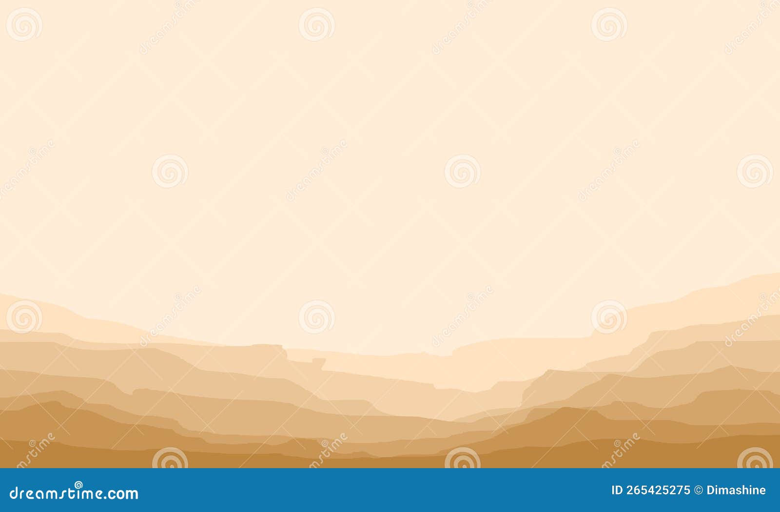 Mountains View, Landscape, Panorama. Abstract Background. Vector ...