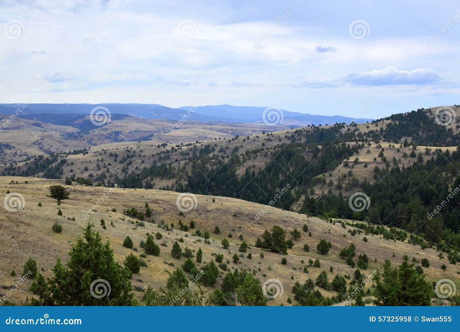 Mountains in Washington Oregon Idaho Stock Photo - Image of cool, west ...