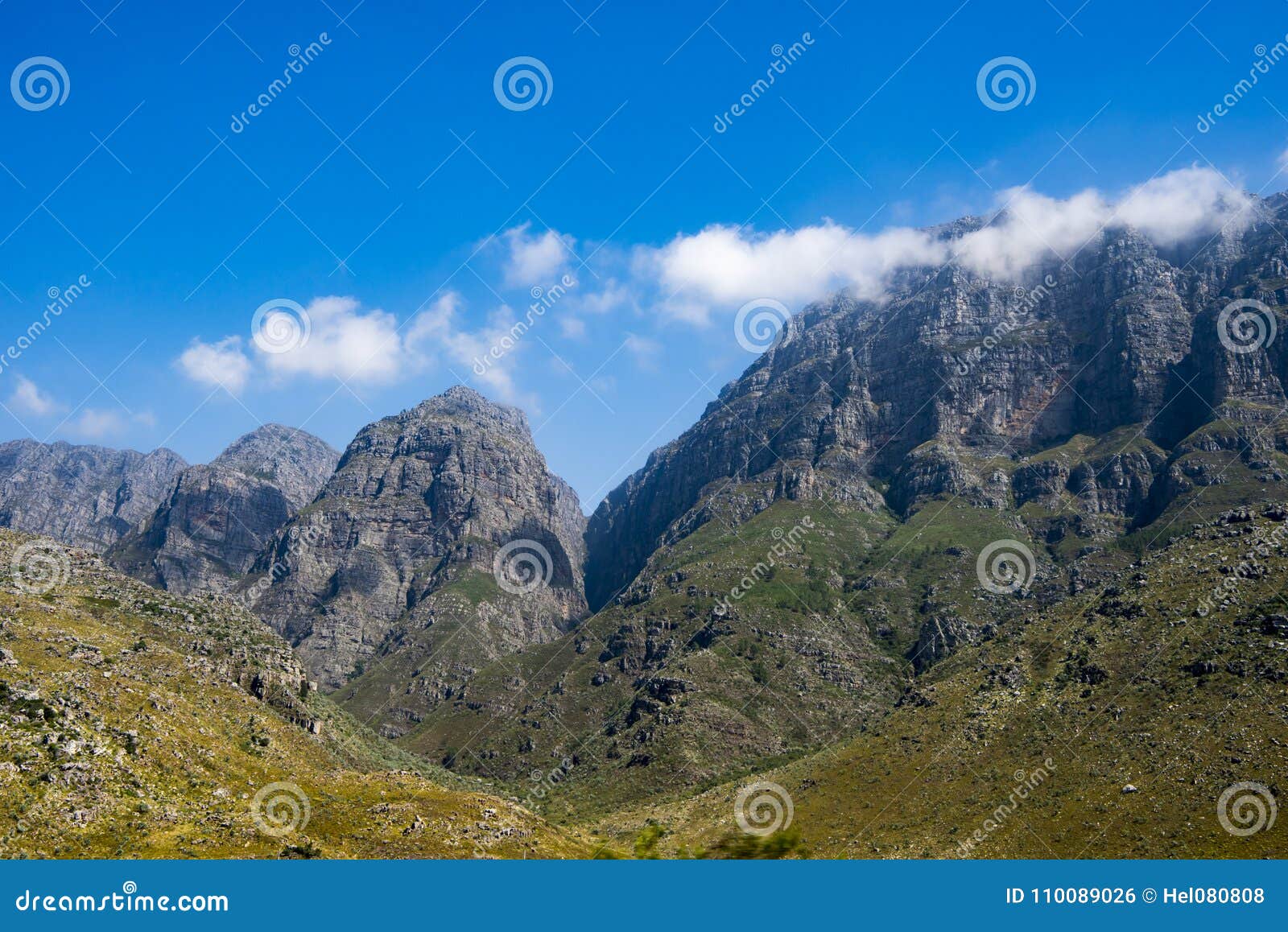 Mountains of Western Cape, South Africa Stock Photo - Image of south ...