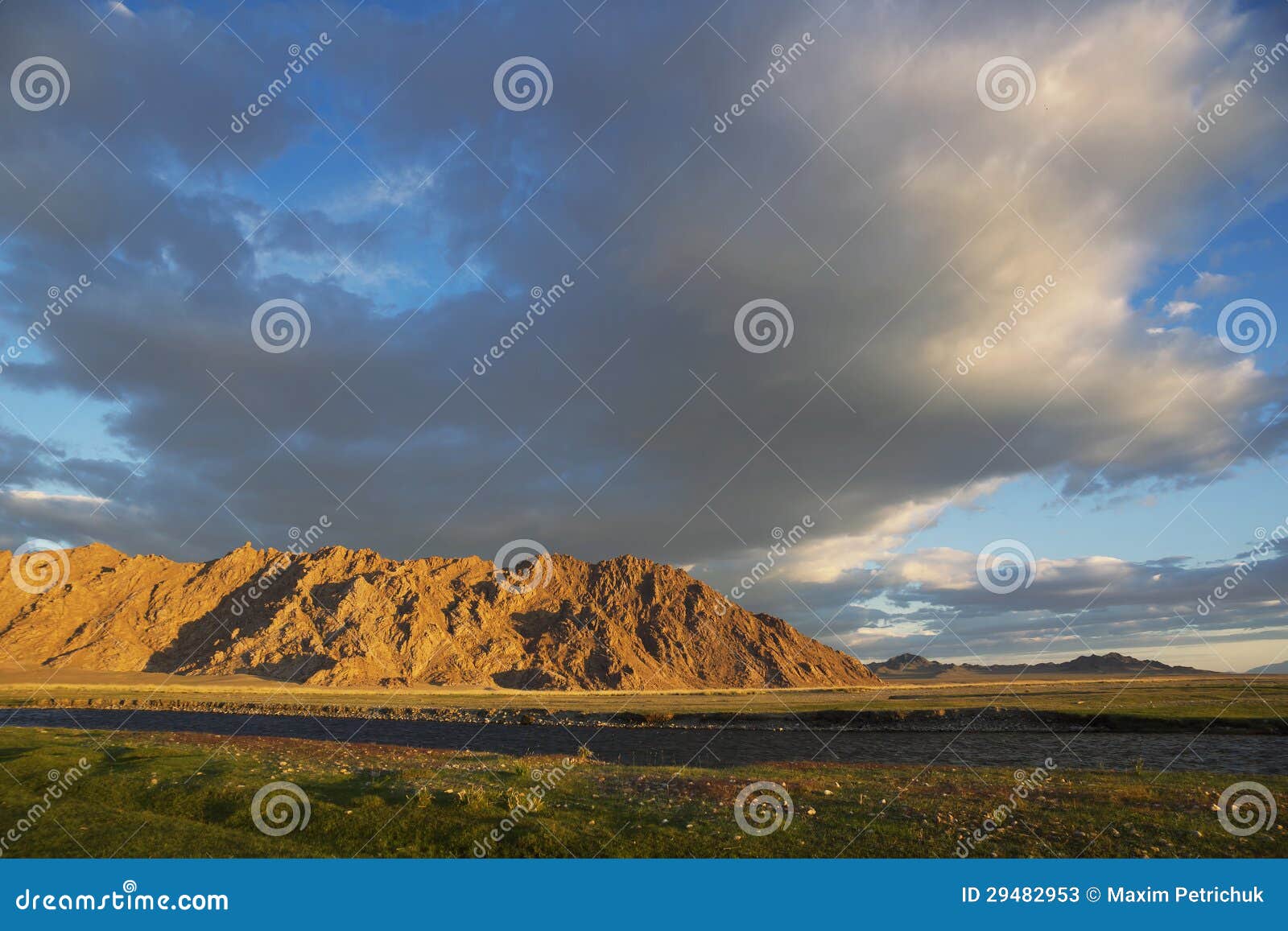 Mountains in Western Mongolia Stock Image - Image of rock, asia: 29482953