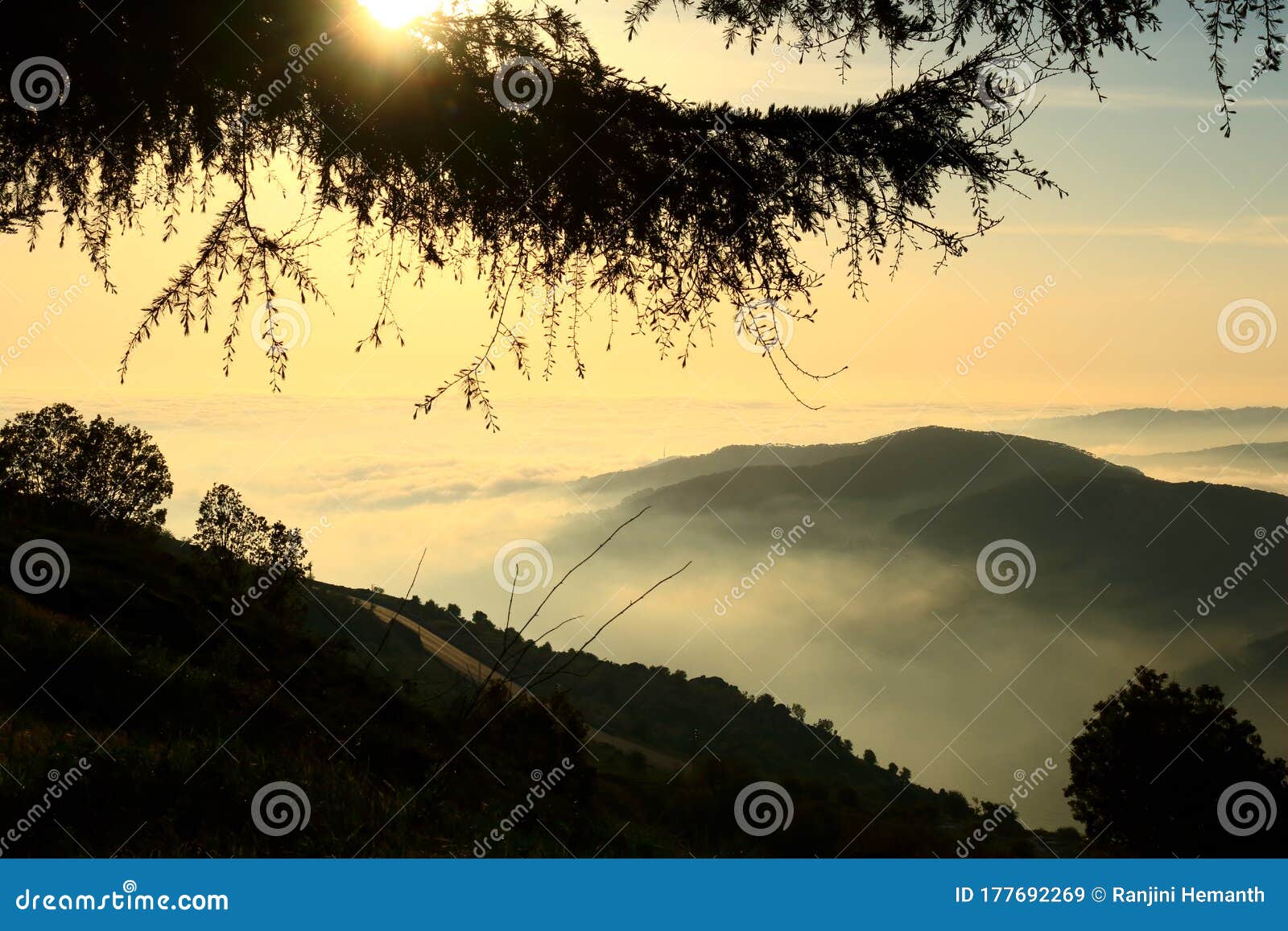 Mountains at Zaarour stock image. Image of nature, destination - 177692269
