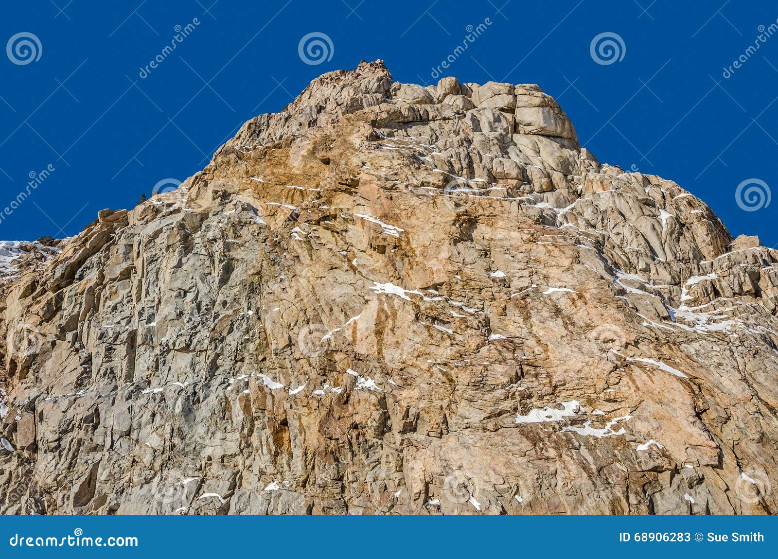 Mountainside stock image. Image of winter, outdoors, textures - 68906283