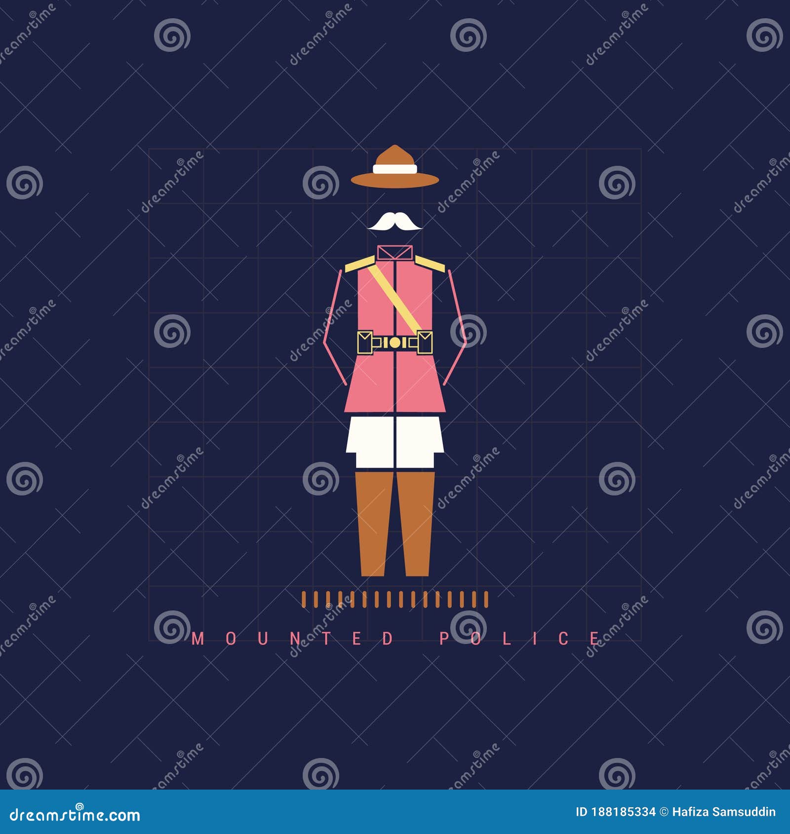 Mounted Police - Vector Police Badge And Shield Label On Grunge ...