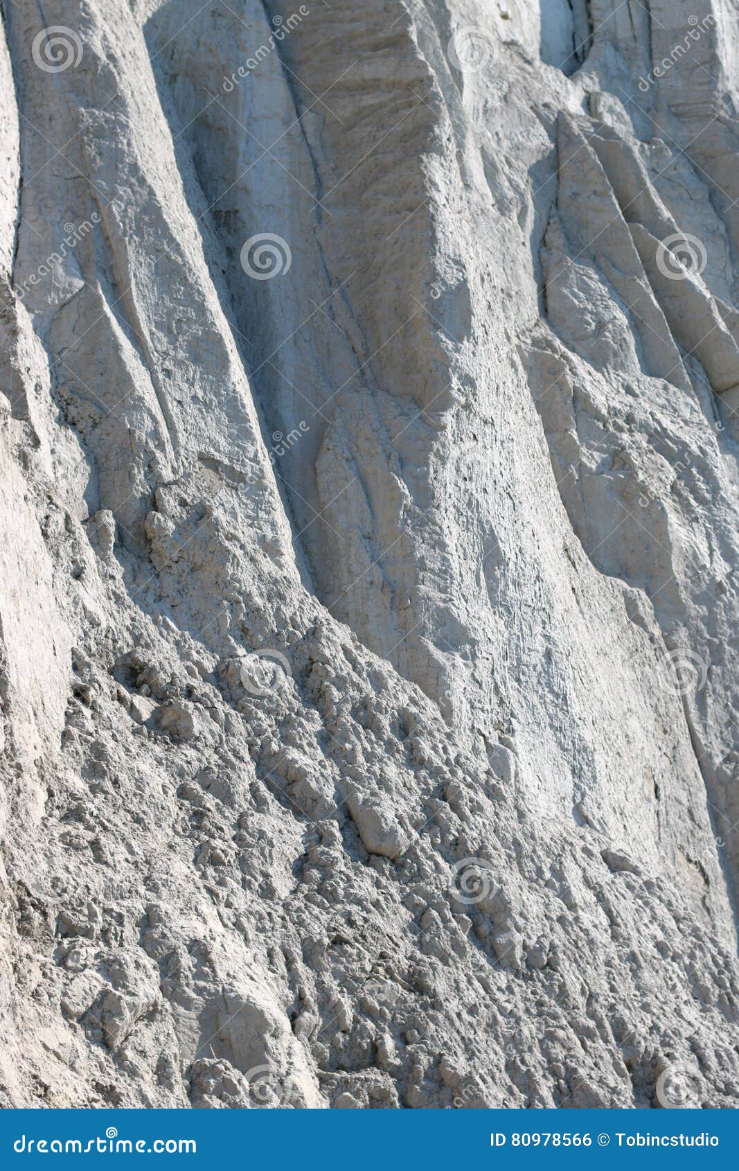 Mountian Cliff Face with Fallen Rocks Stock Photo - Image of masonry ...