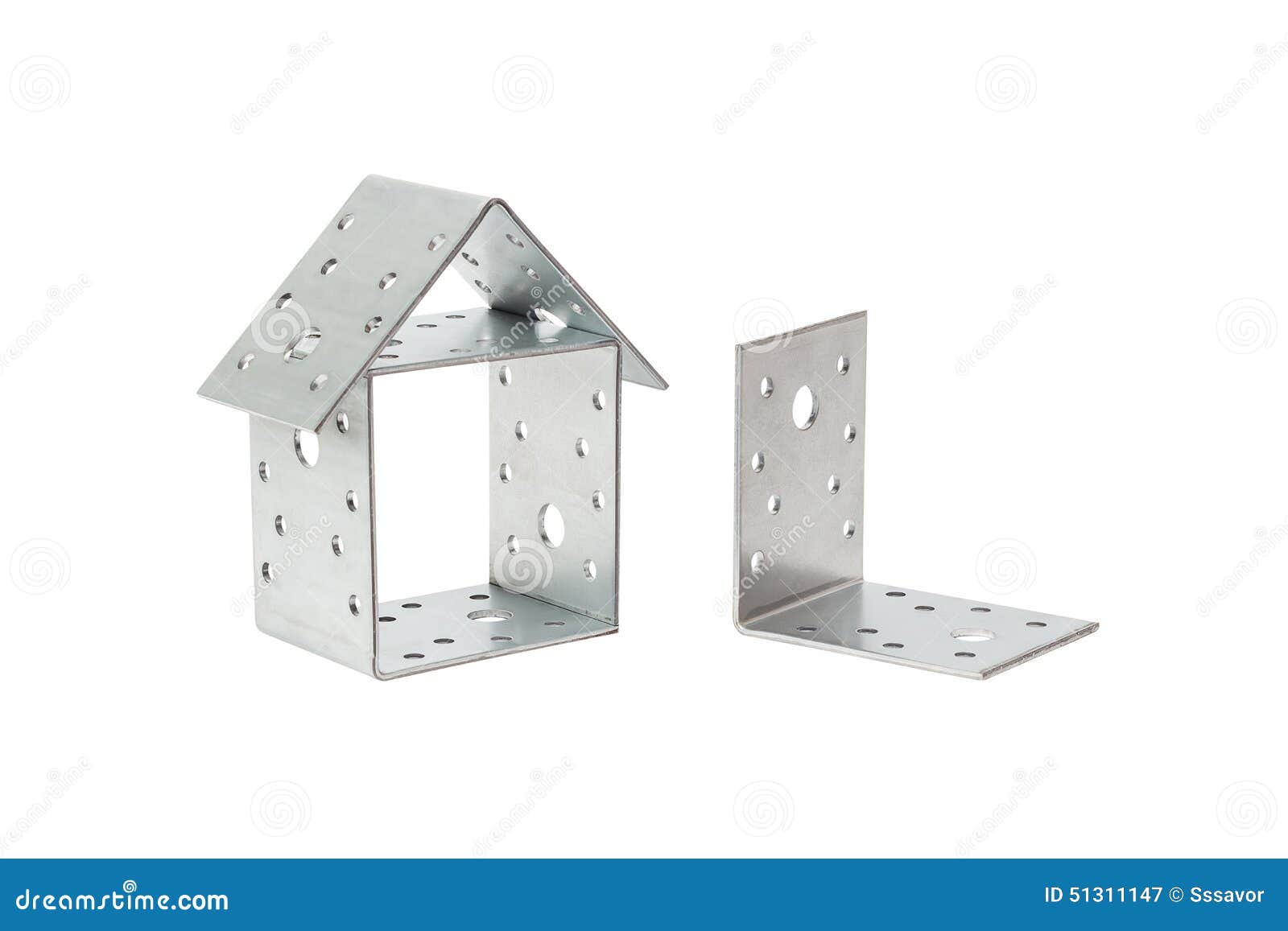 The Mounting Bracket Construction Stock Image - Image of equipment ...