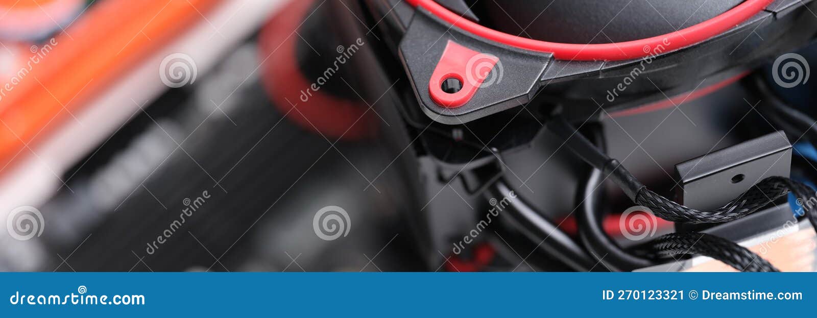 Mounting Computer Cooler Fan on Computer System Unit Stock Image ...