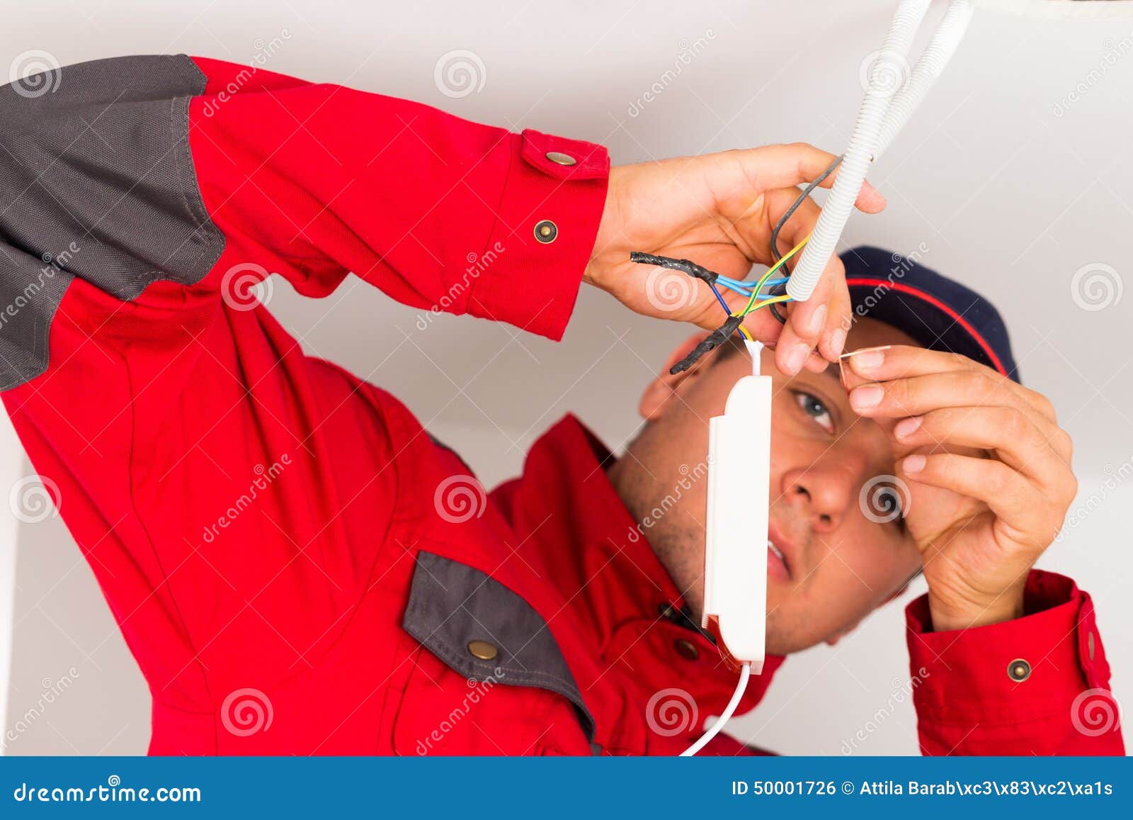 Mounting Led Driver stock photo. Image of profession - 50001726