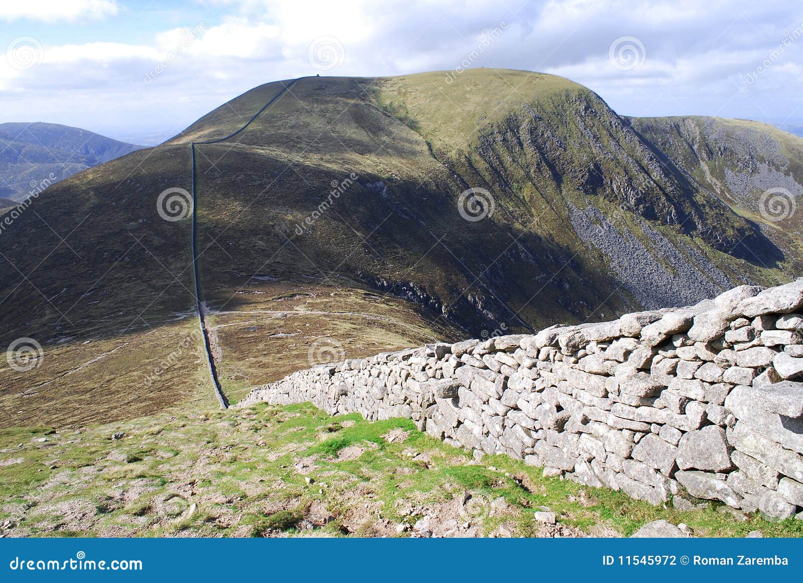 Mourne Mountains, Northern Ireland Stock Photo - Image of travel, water ...