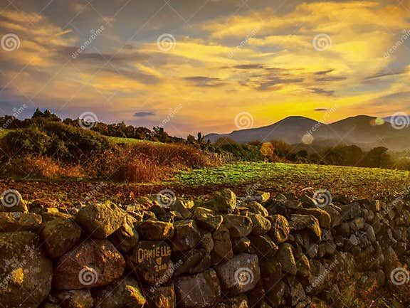 The Mournes stock image. Image of mournes, sunshine, nature - 84711197