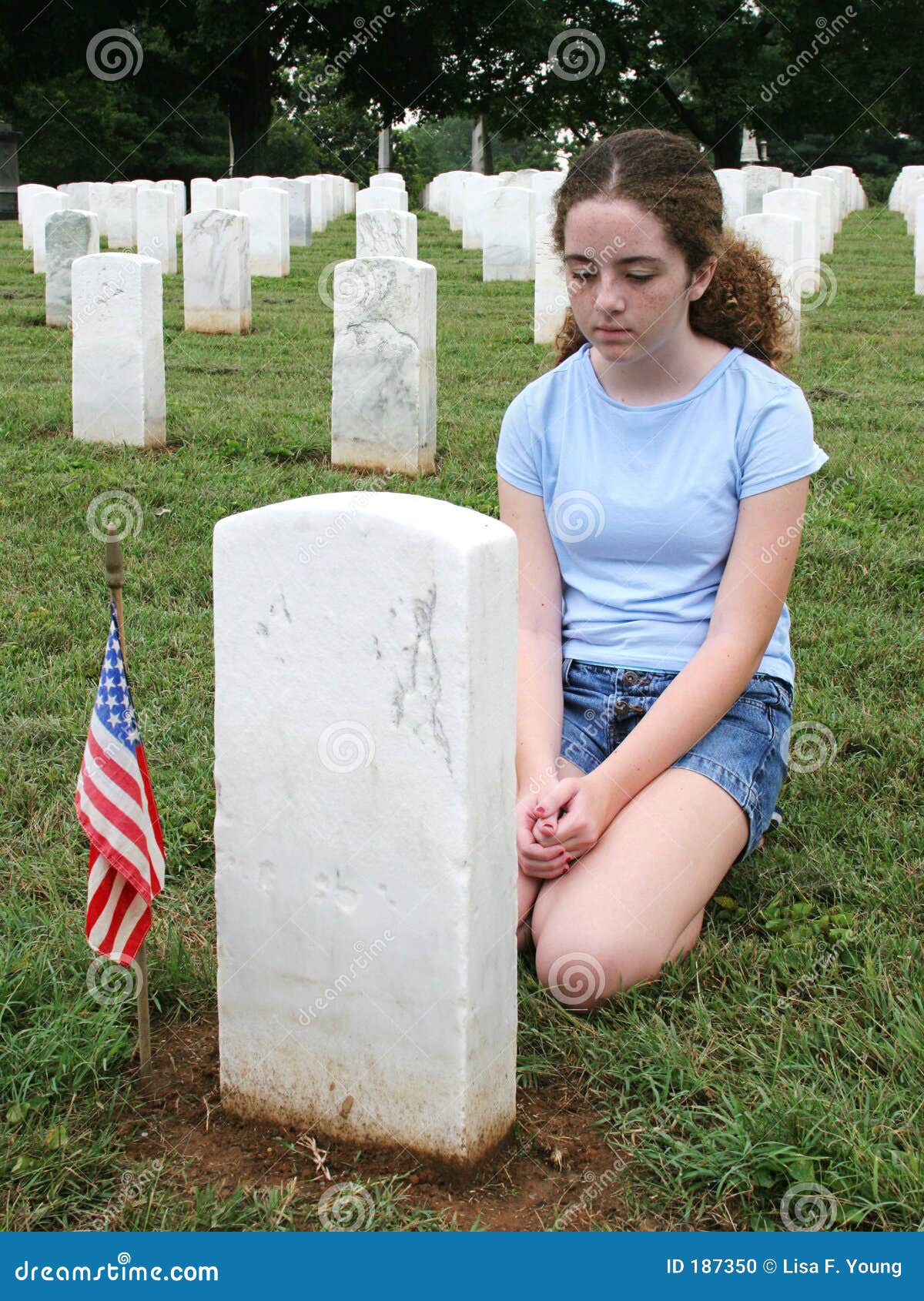 In Mourning stock photo. Image of grieve, alive, cemetery - 187350