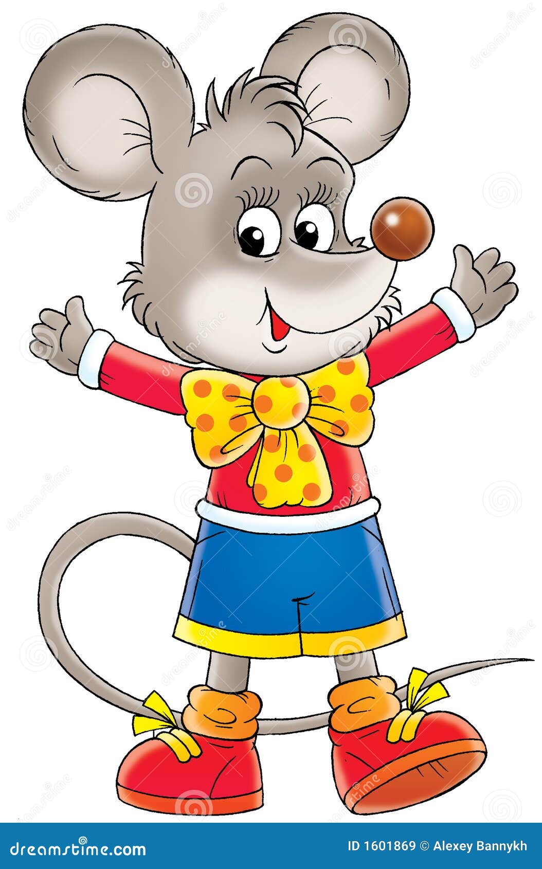 Mouse stock illustration. Illustration of drawn, cartoon - 1601869