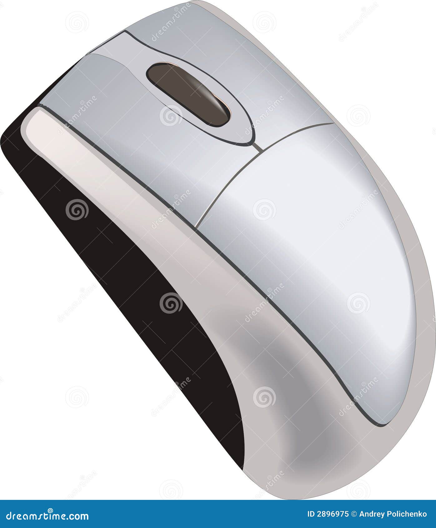 Mouse stock illustration. Illustration of desktop, scroller - 2896975