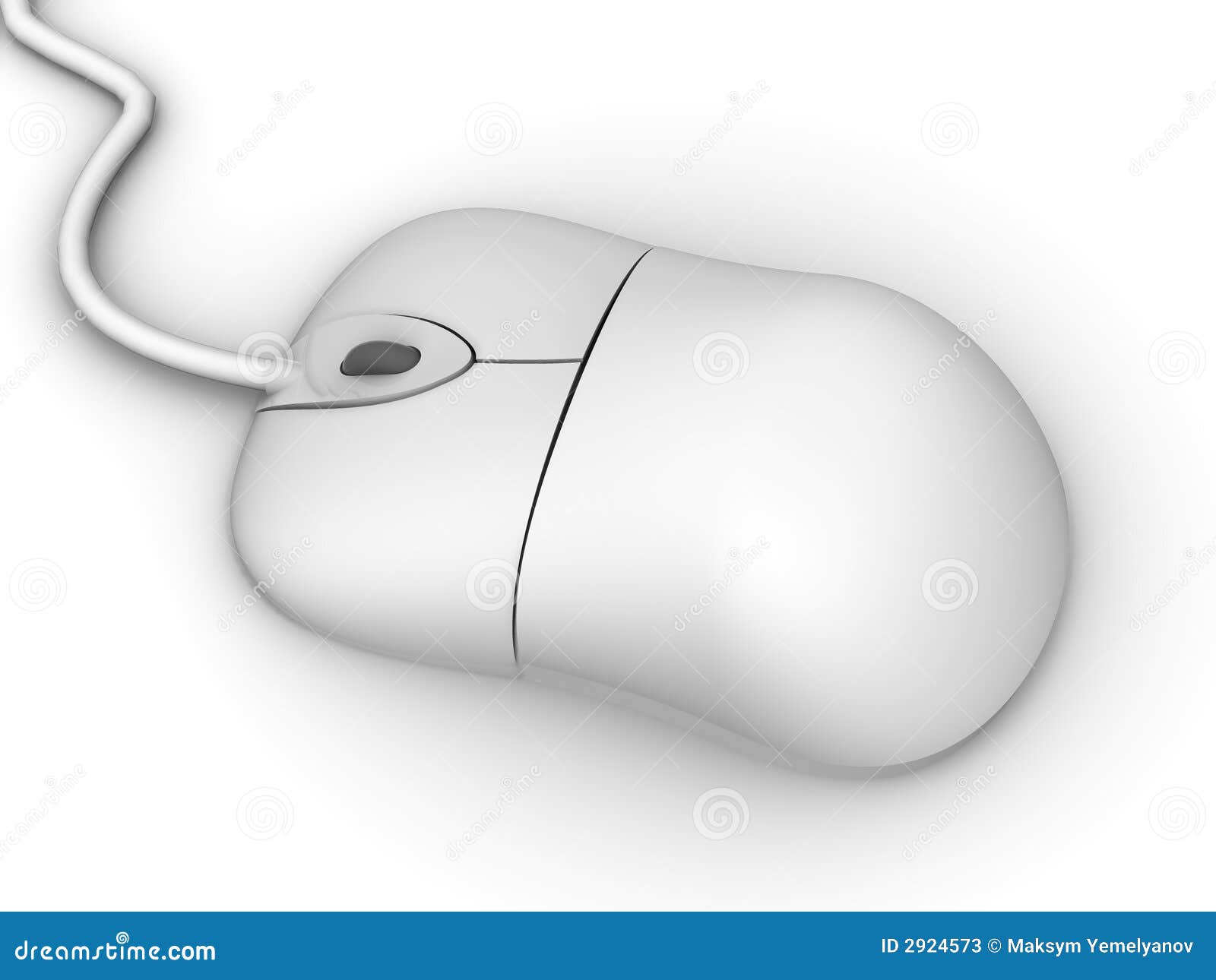 Mouse. 3d illustrazione di stock. Illustrazione di mini - 2924573