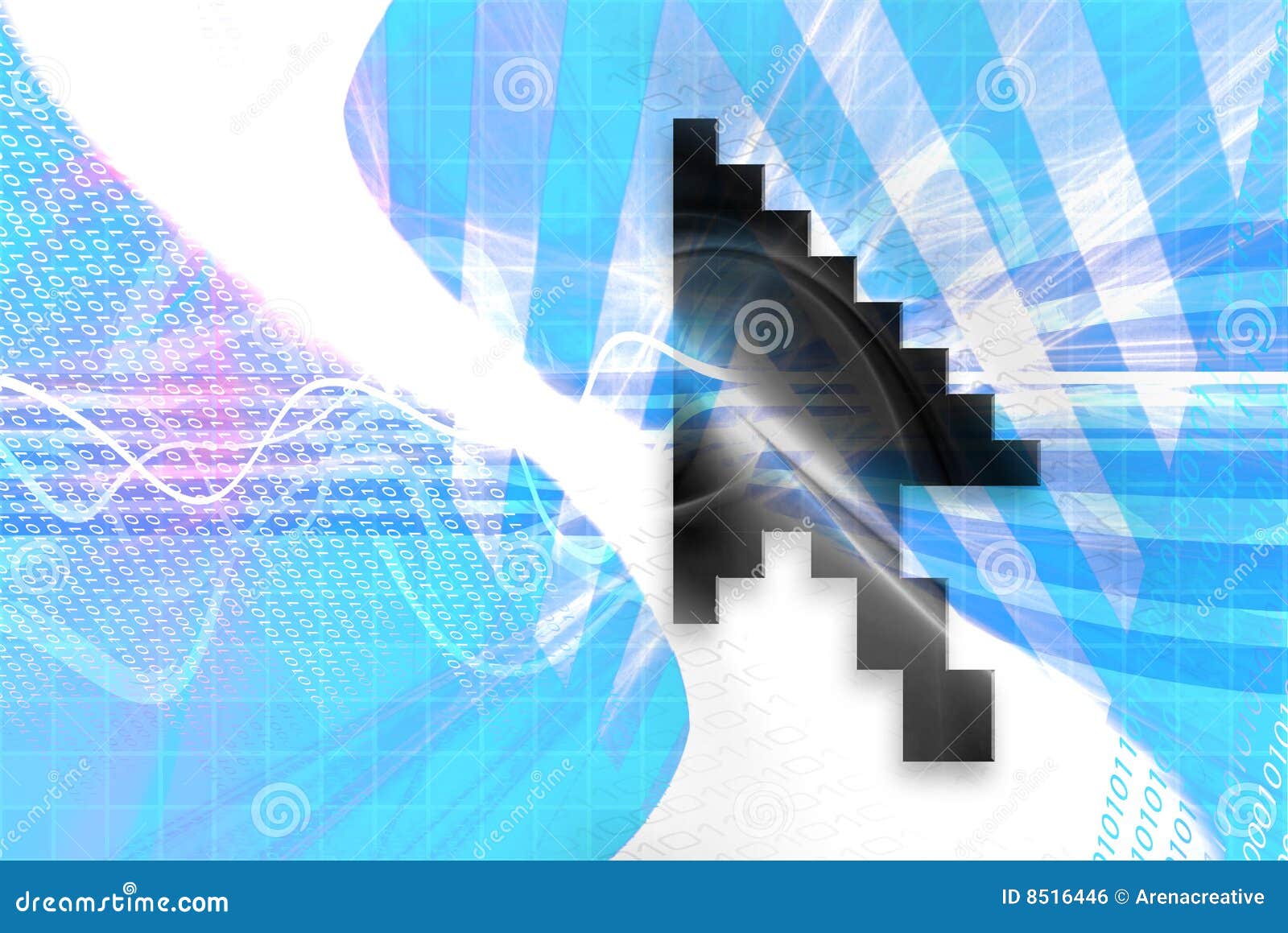 Mouse Arrow Cursor. Ui Interface Pointer Hand Digital Symbols For ...