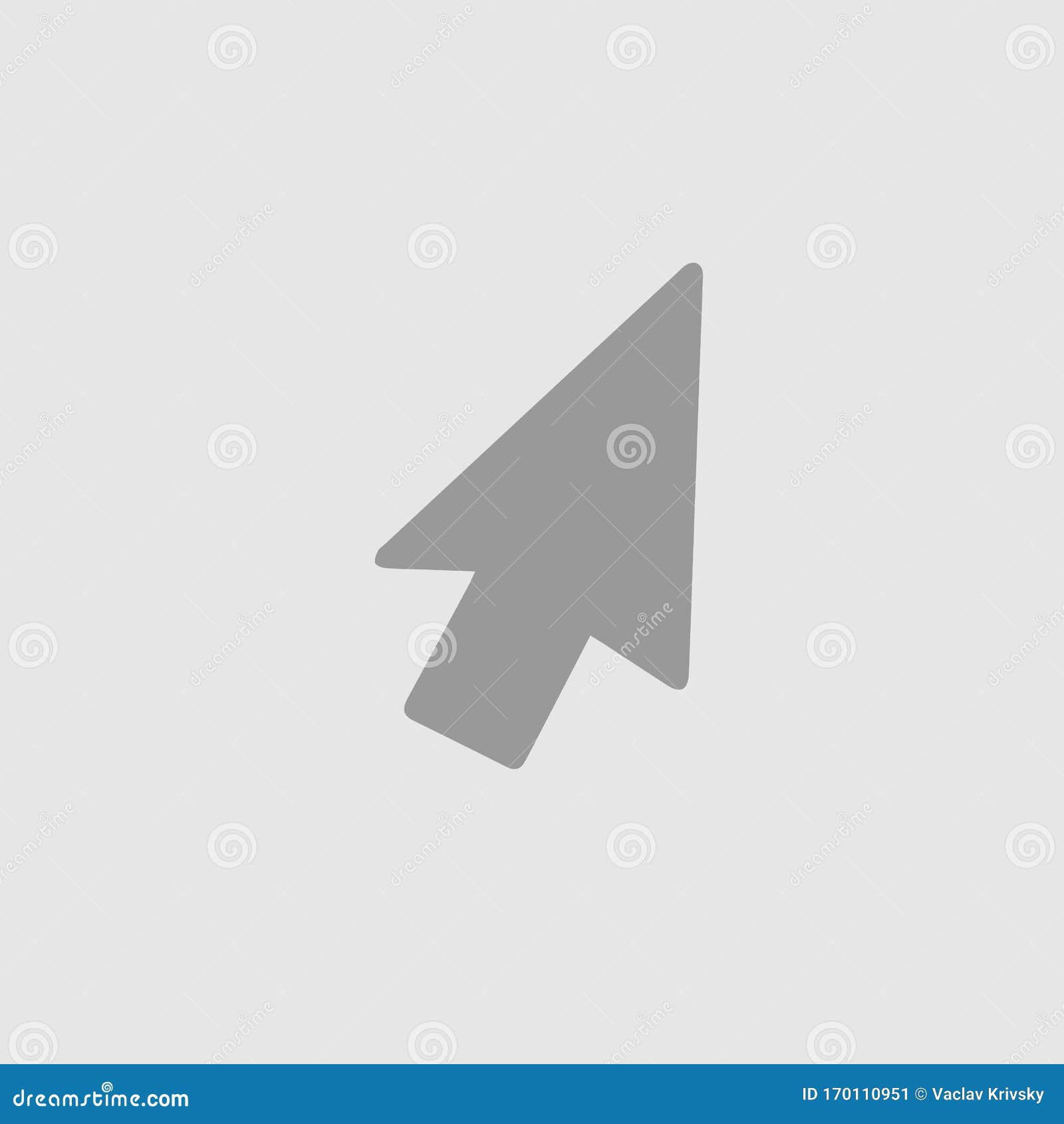 Mouse Arrow Vector Icon Eps 10. Stock Vector - Illustration of symbol ...