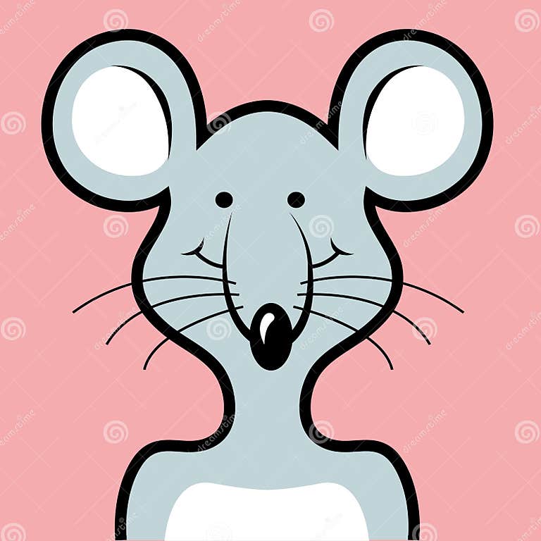 Mouse avatar stock vector. Illustration of avatar, elegance - 25770401