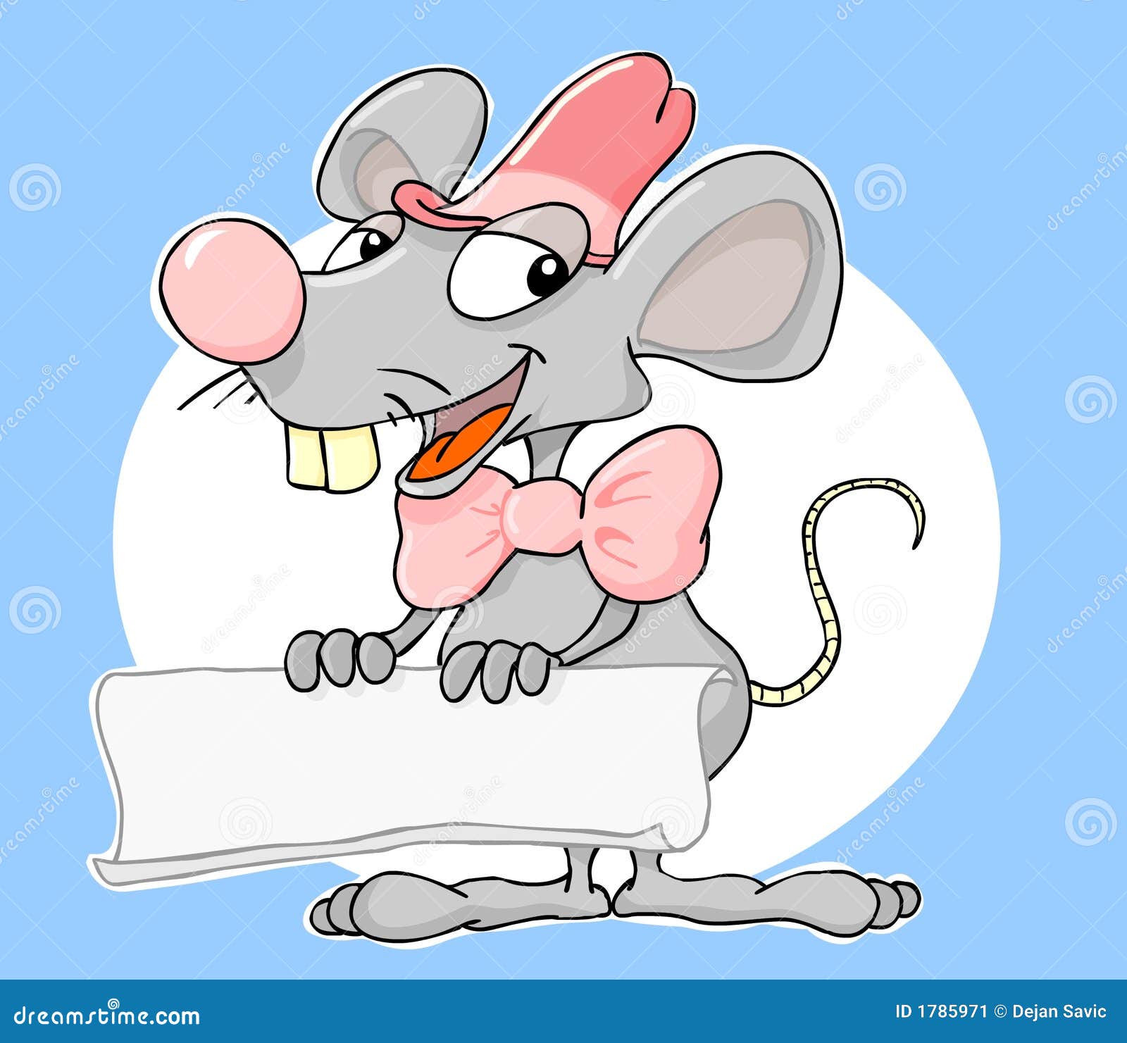 Mouse banner stock illustration. Illustration of cards - 1785971