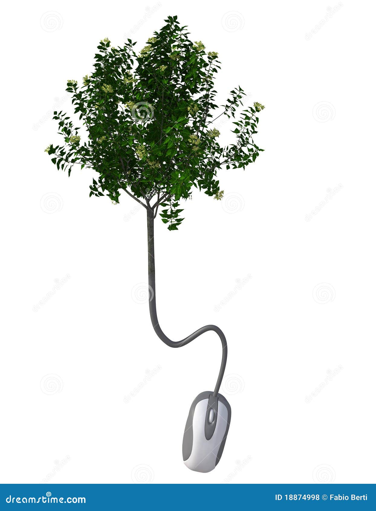 USB Mouse And Cable - Vector Flat Minimal Icon | CartoonDealer.com ...