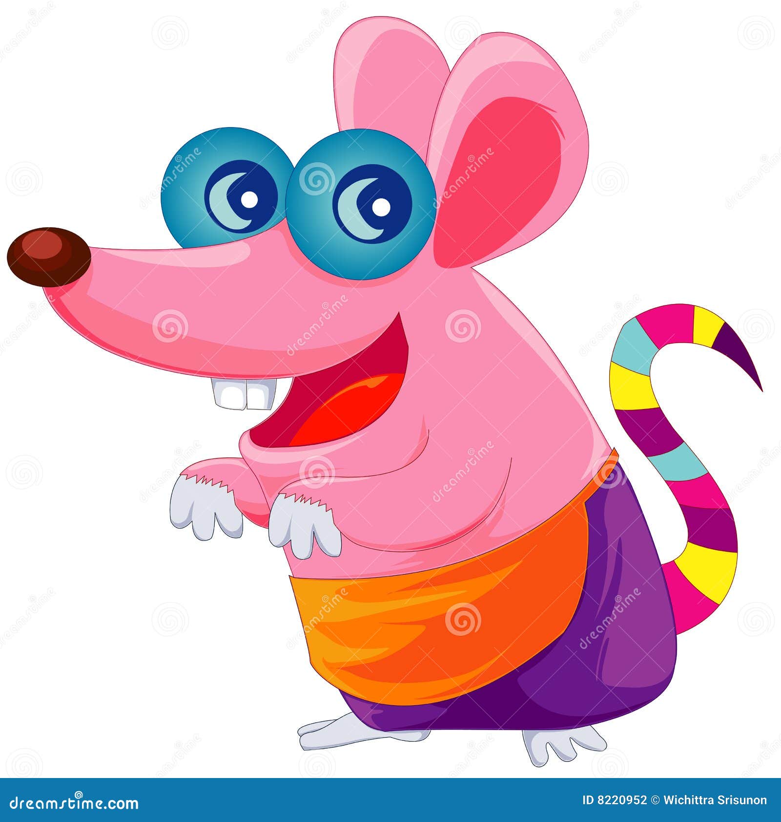 Mouse cartoon stock illustration. Illustration of vector - 8220952