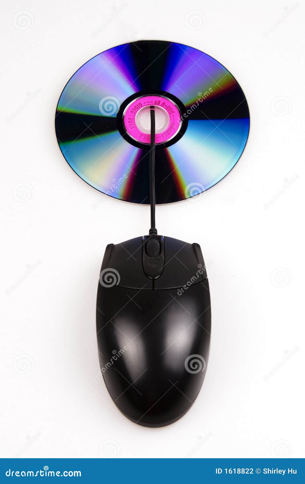 Mouse and CD-Rom stock photo. Image of burned, disc, ideas - 1618822