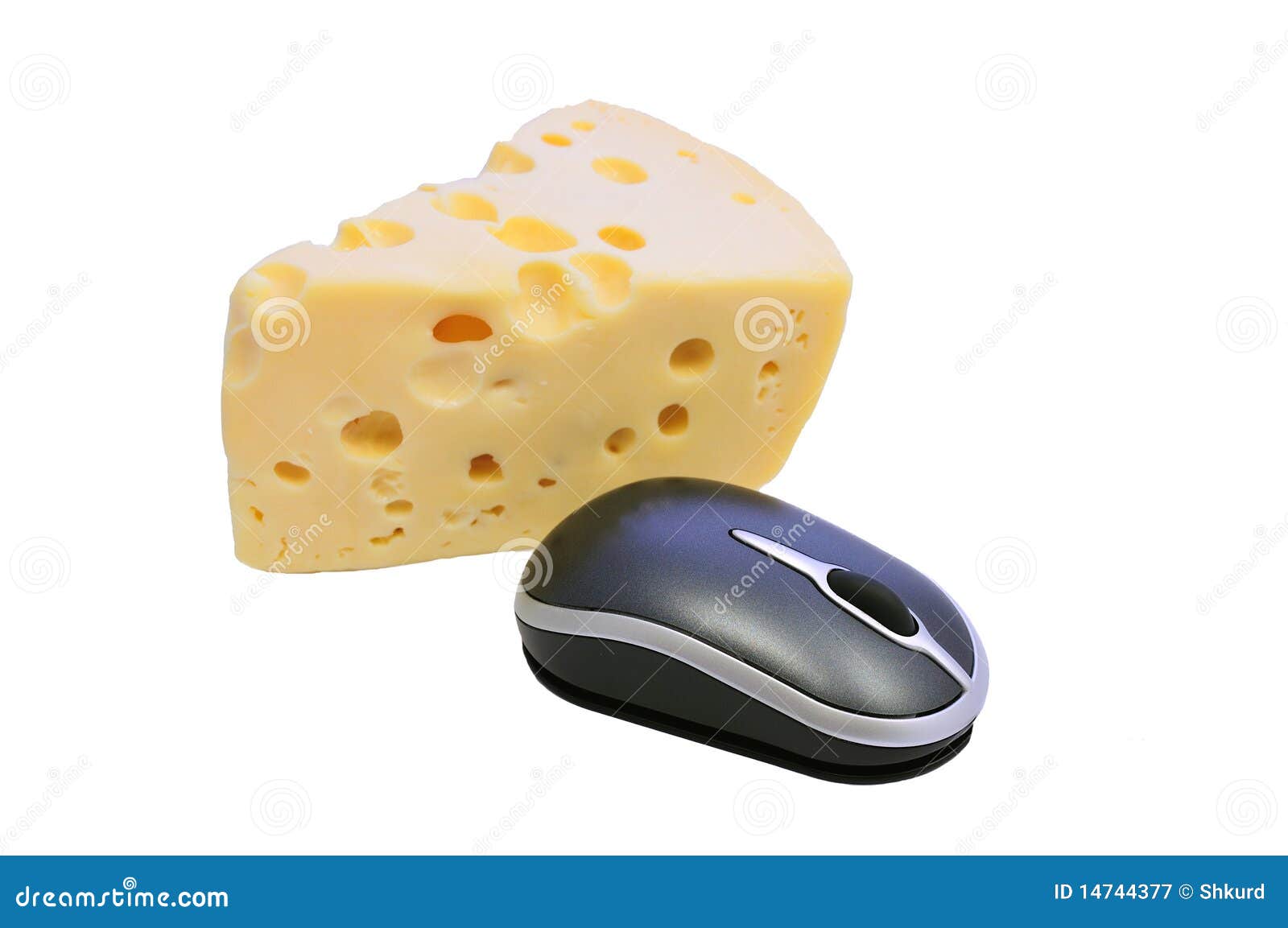 Mouse and cheese stock image. Image of click, button - 14744377