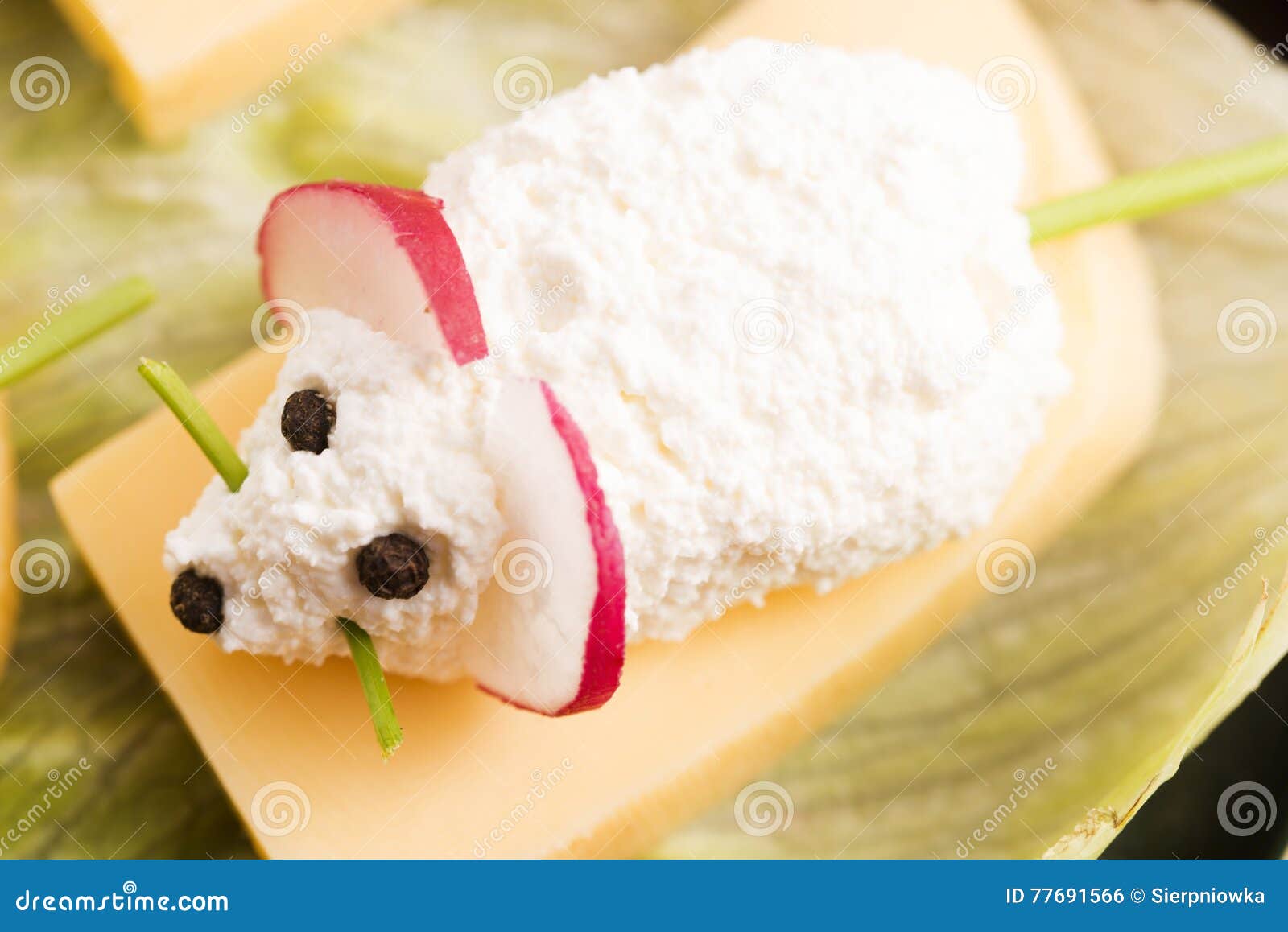 Mouse with cheese stock photo. Image of fresh, gourmet - 77691566
