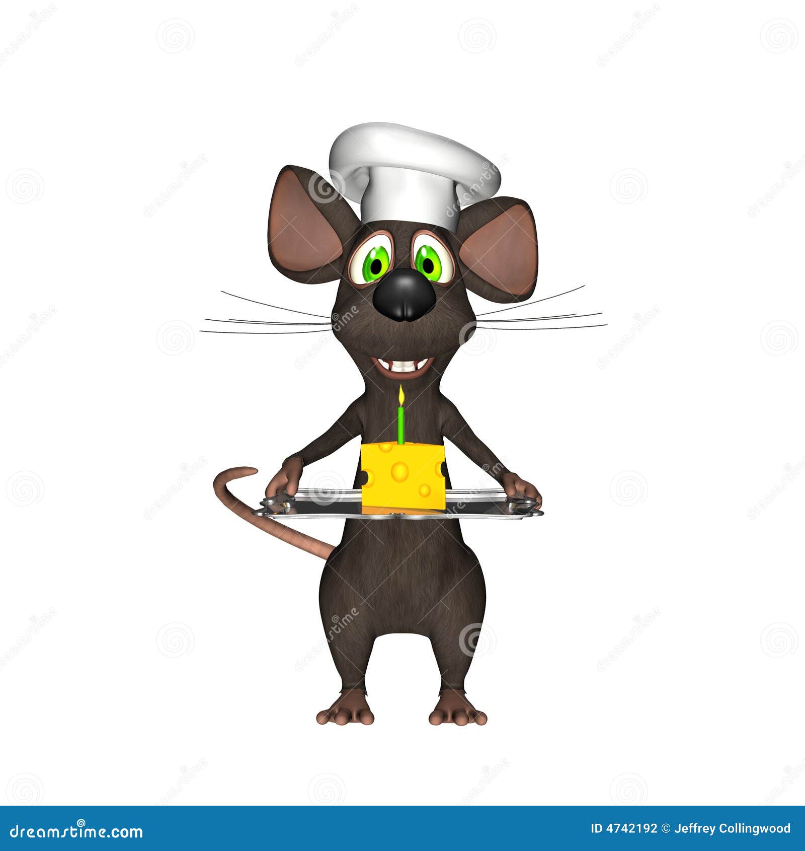 Mouse Chef 2 stock illustration. Illustration of silver - 4742192