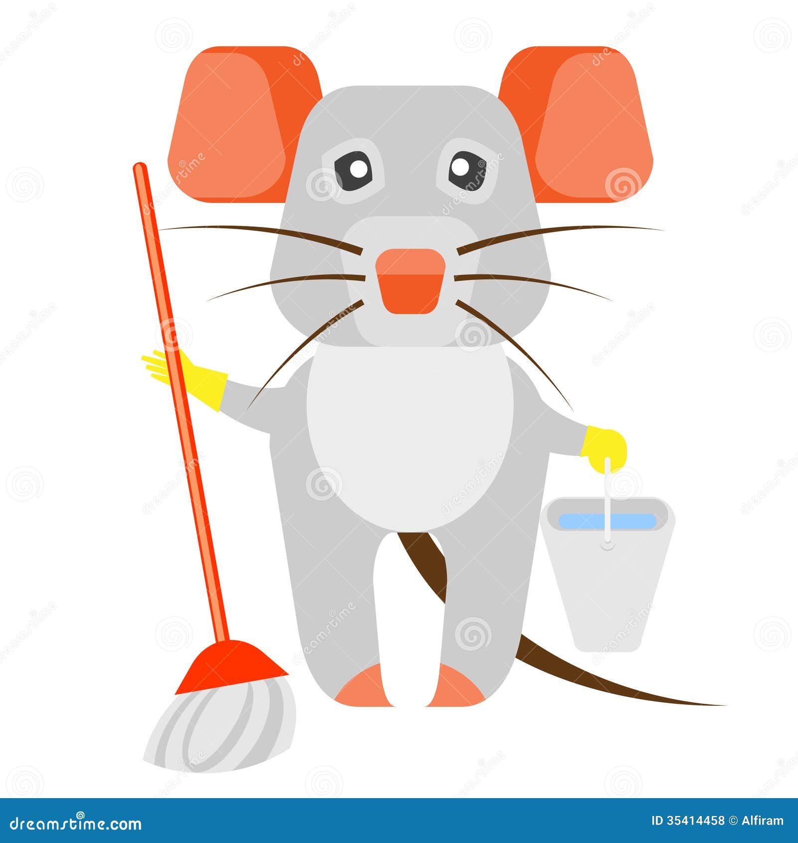Mouse Cleaning Stock Illustrations – 335 Mouse Cleaning Stock ...