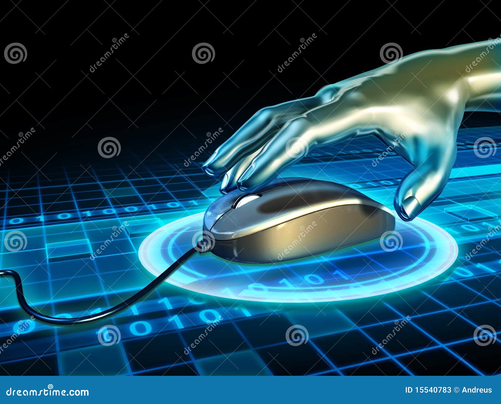 Mouse click stock illustration. Illustration of code - 15540783