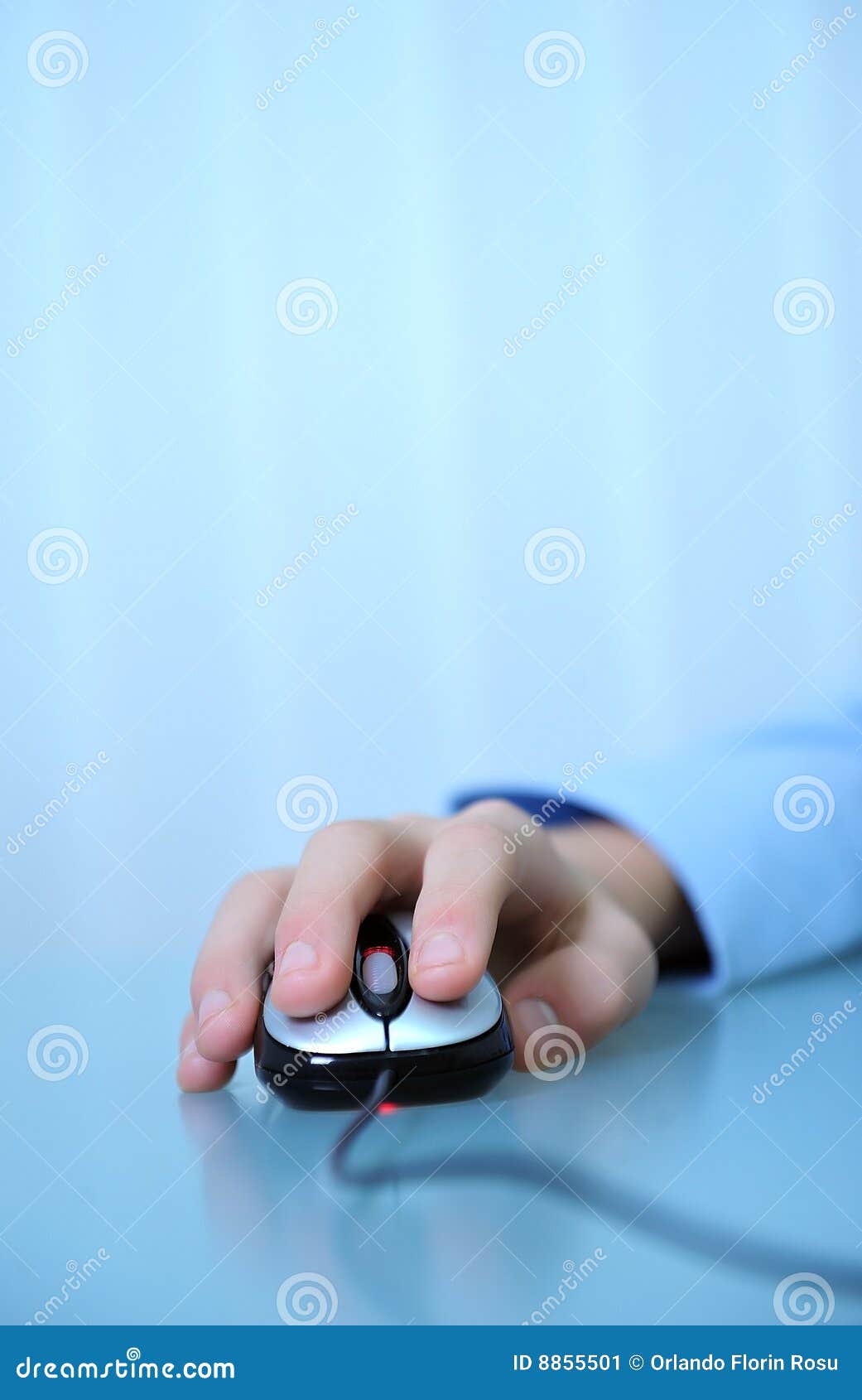 Mouse click stock image. Image of technology, hand, computer - 8855501