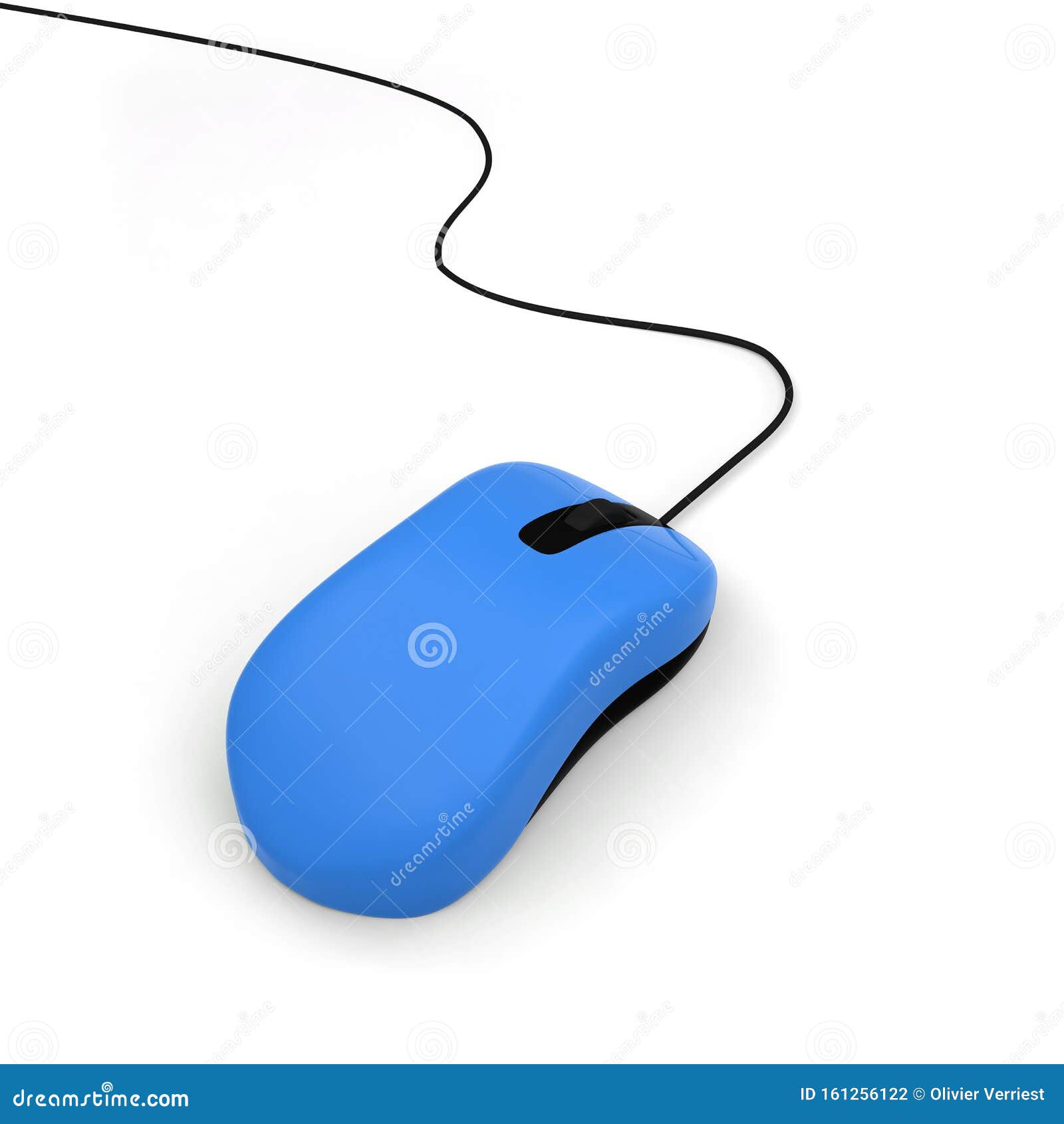 Mouse Computer Technology Equipment Peripheral Stock Illustration ...