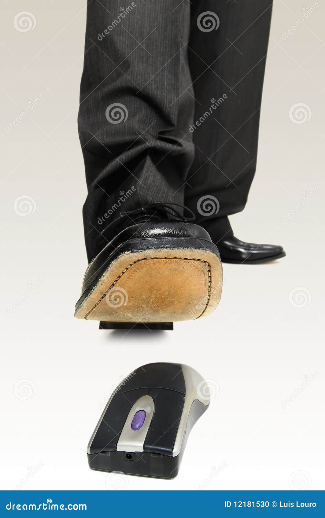 Mouse crashing stock photo. Image of male, worker, success - 12181530