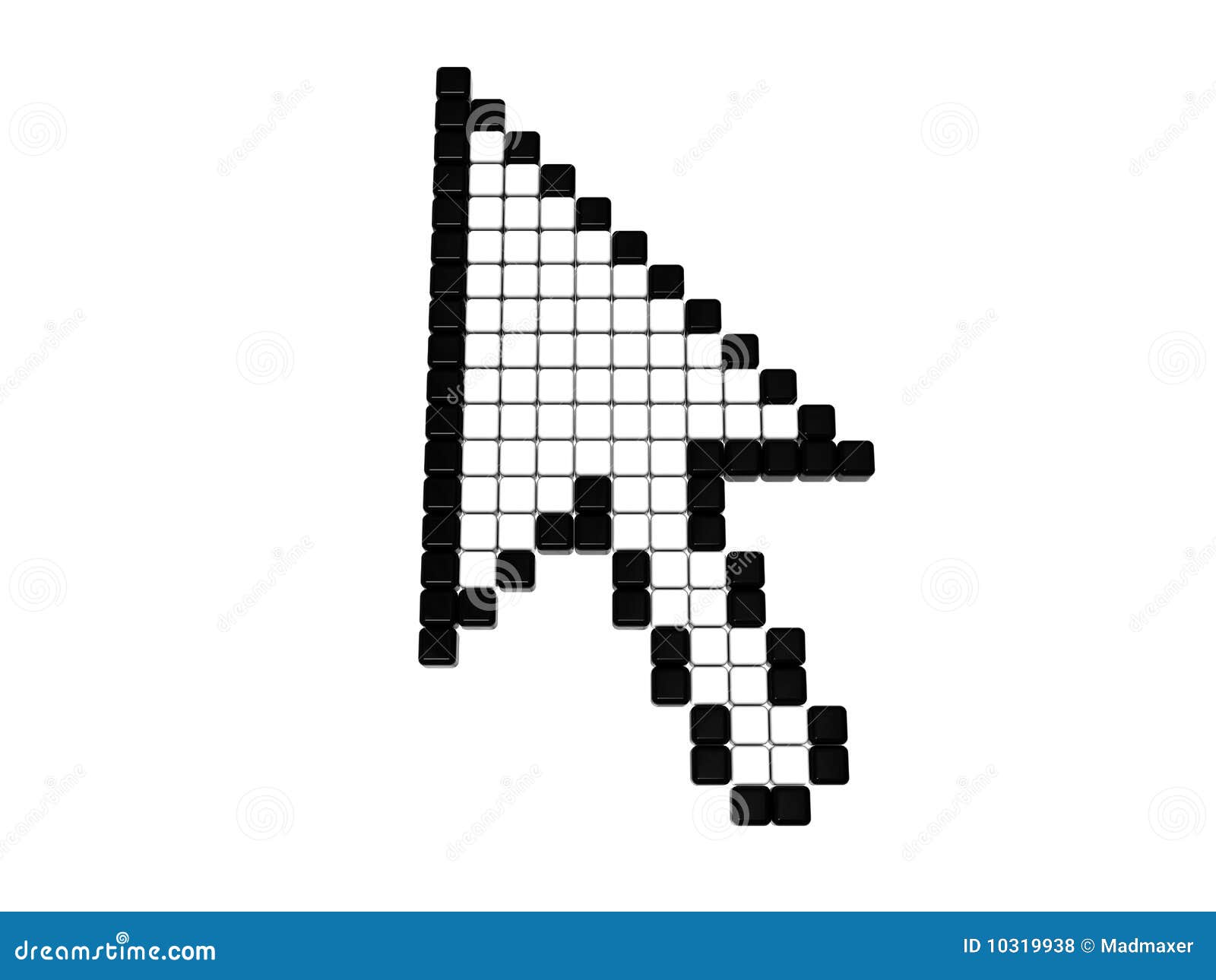 Mouse cursor stock illustration. Illustration of stylized - 10319938