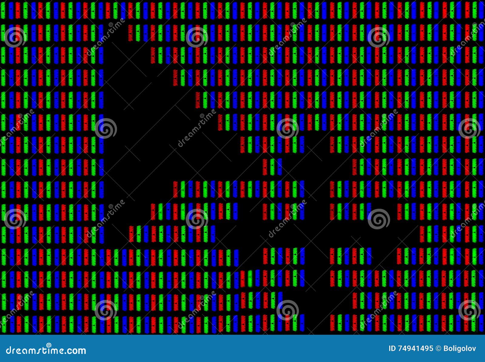 Mouse Cursor on Computer Screen Under High Magnification Demonstrating ...