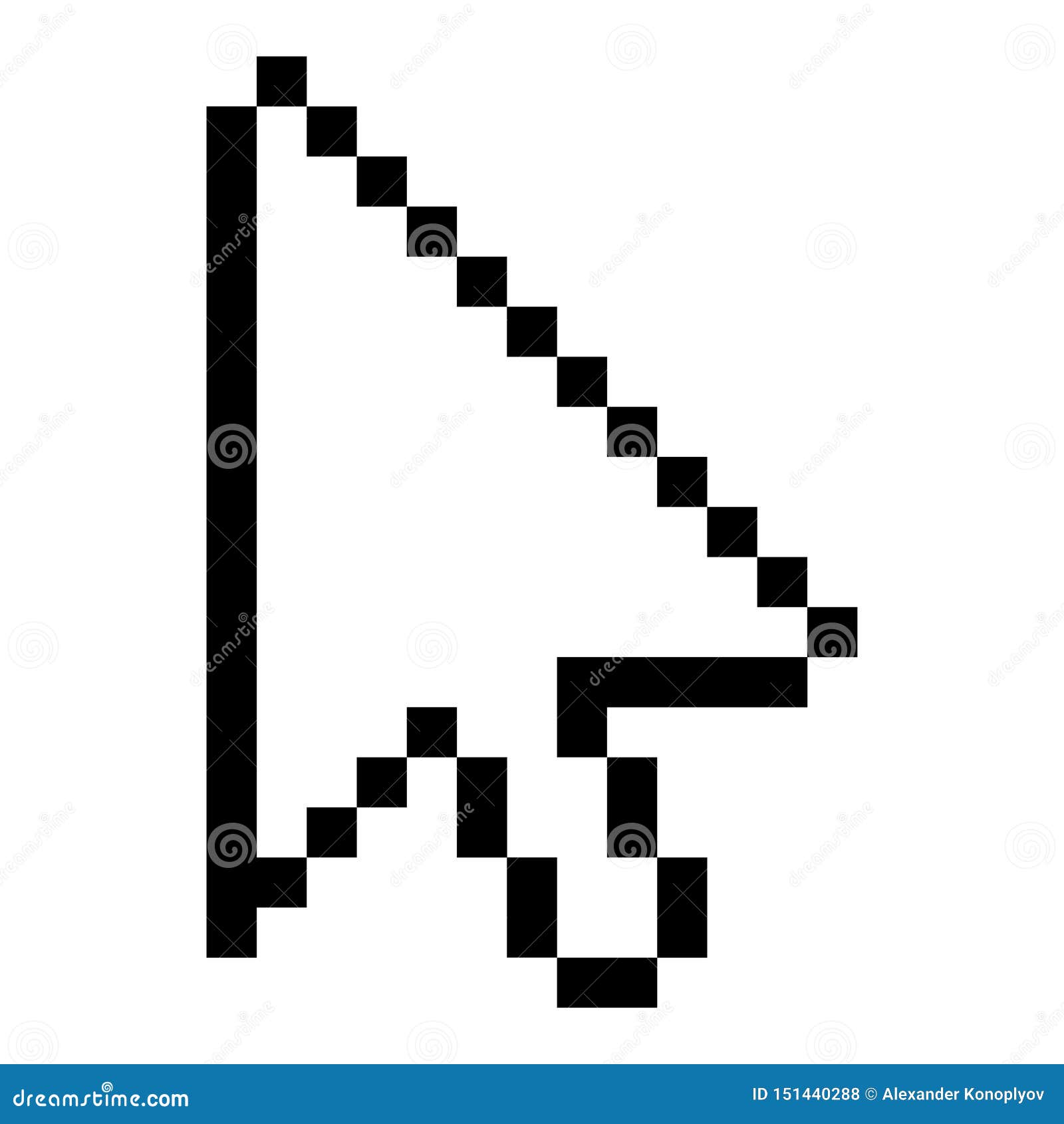 Mouse Cursor Icon, Pixel Arrow Sign Symbol Stock Vector - Illustration ... Mouse Cursor Icon, Pixel Arrow Sign Symbol Stock Vector - Illustration ...
