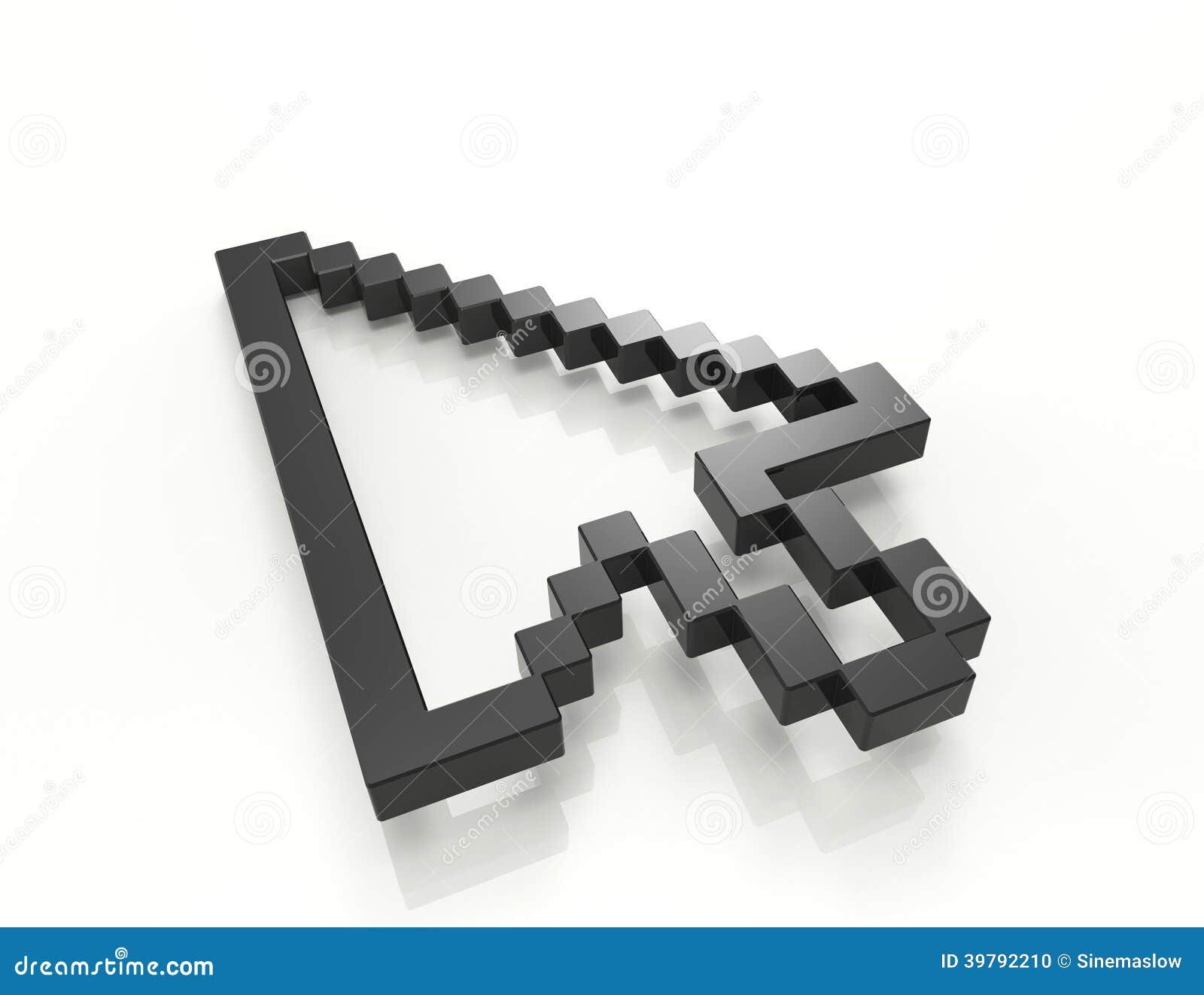 Mouse Cursor (internet Concept) Stock Illustration - Illustration of ...