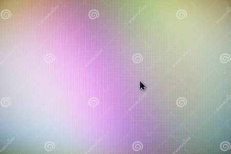 Mouse Cursor on LCD RGB Matrix Stock Photo - Image of mouse, empty ...