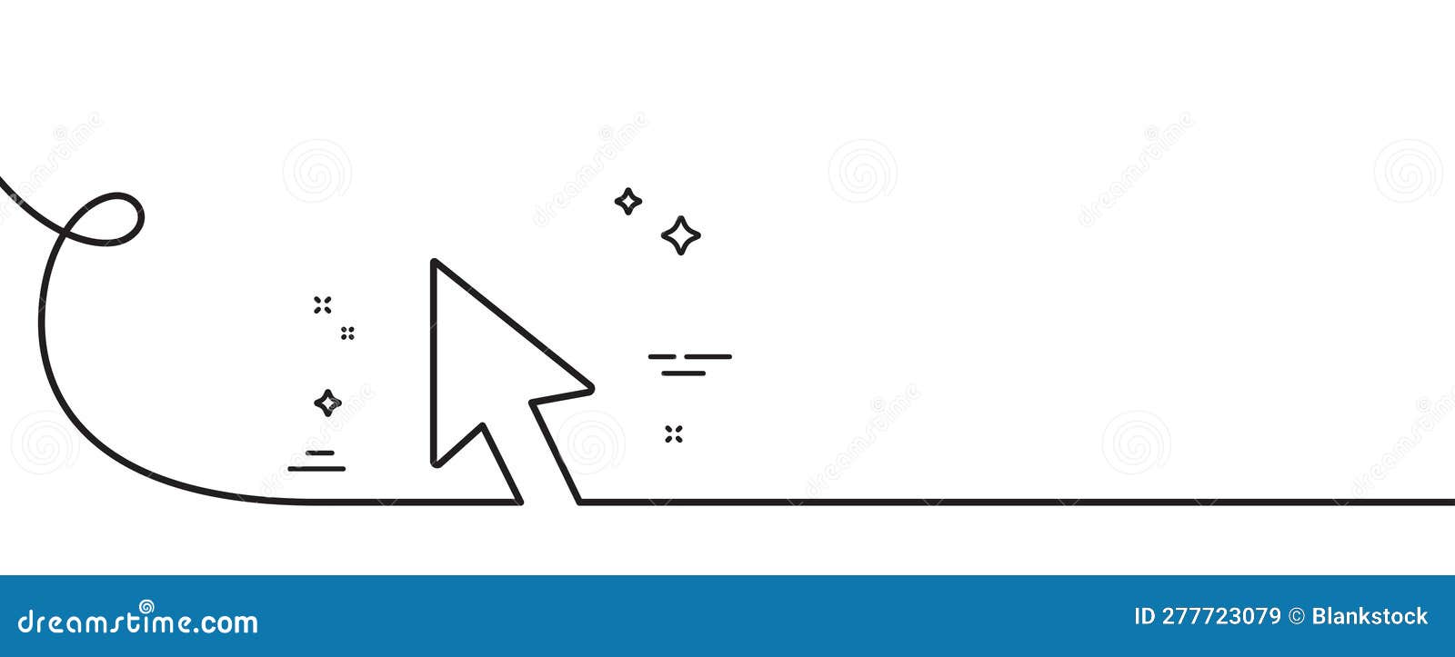 Mouse Cursor Line Icon. Click Action Sign. Continuous Line with Curl ... Mouse Cursor Line Icon. Click Action Sign. Continuous Line with Curl ...