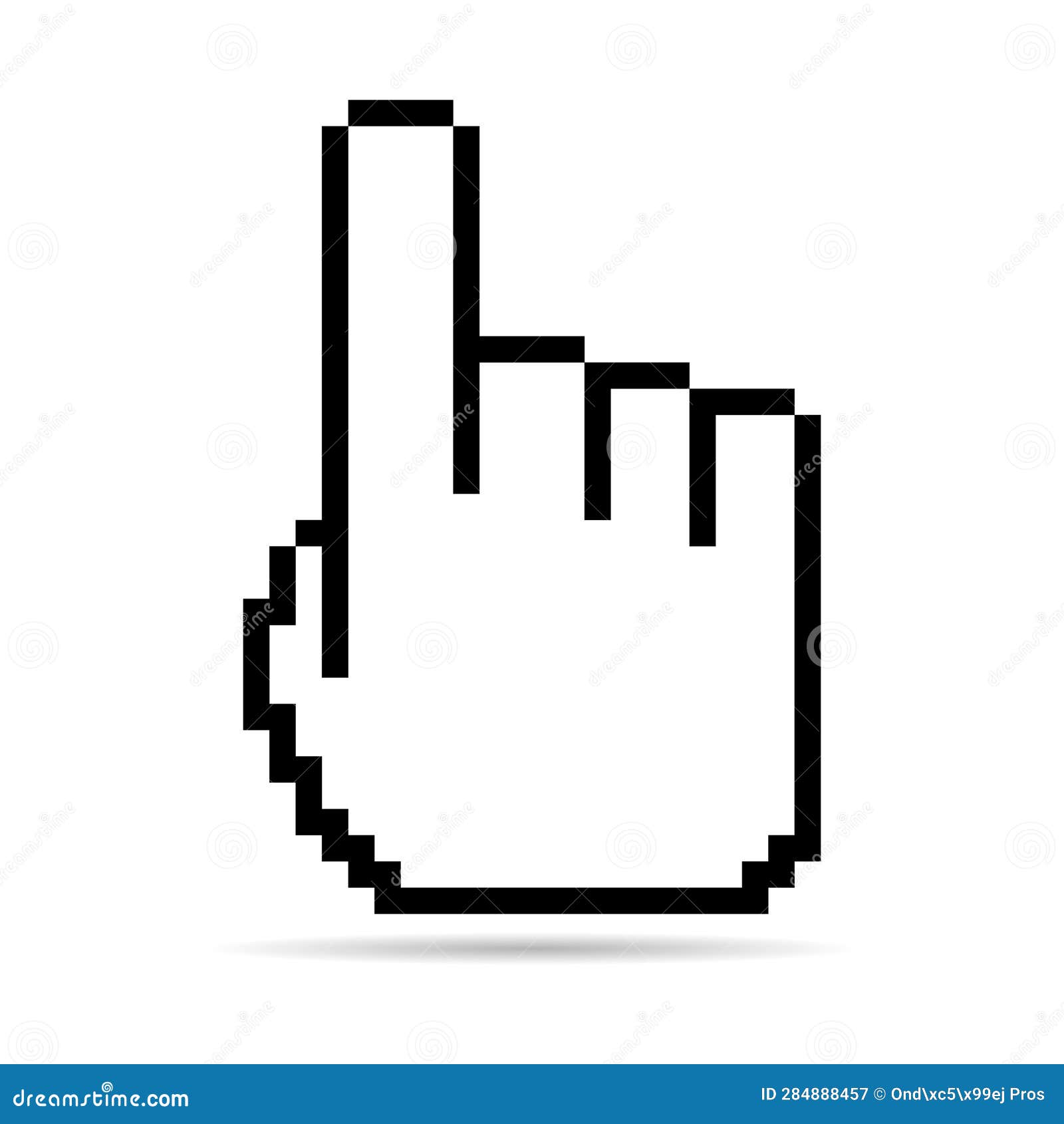 Pixel Shadow Font. Vector Alphabet | CartoonDealer.com #115357154