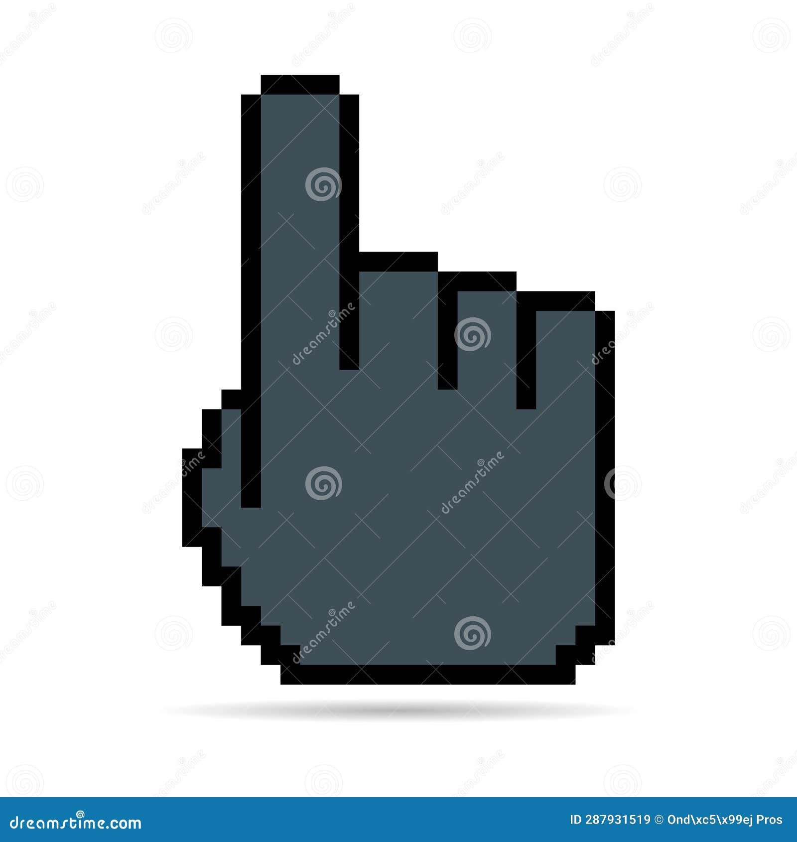 Mouse Cursor Pixel Shadow Icon, Web Click Symbol, Computer Pointer ... Mouse Cursor Pixel Shadow Icon, Web Click Symbol, Computer Pointer ...