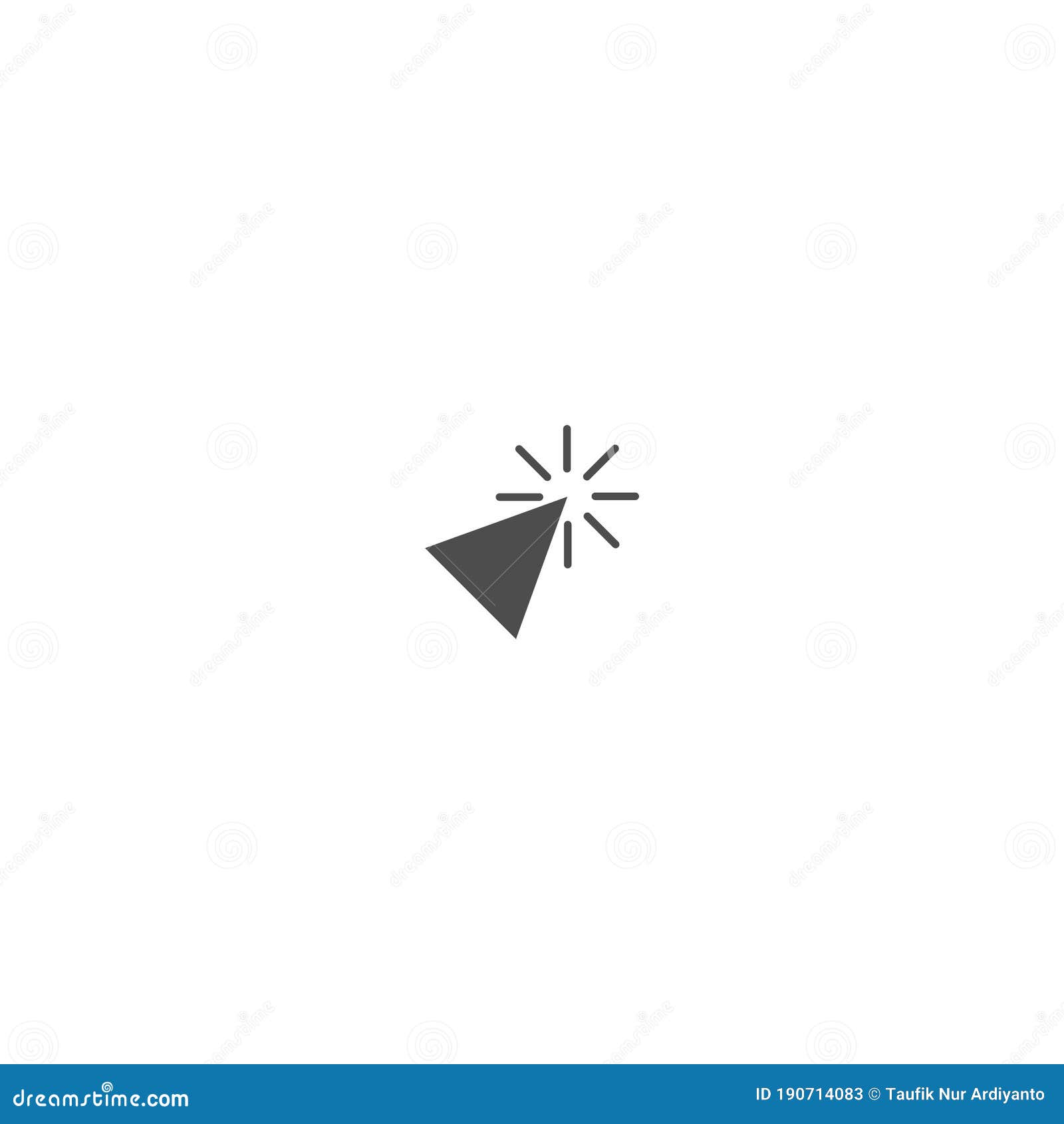 Mouse Cursor, Pointer Icon Logo Vector Stock Vector - Illustration of ...