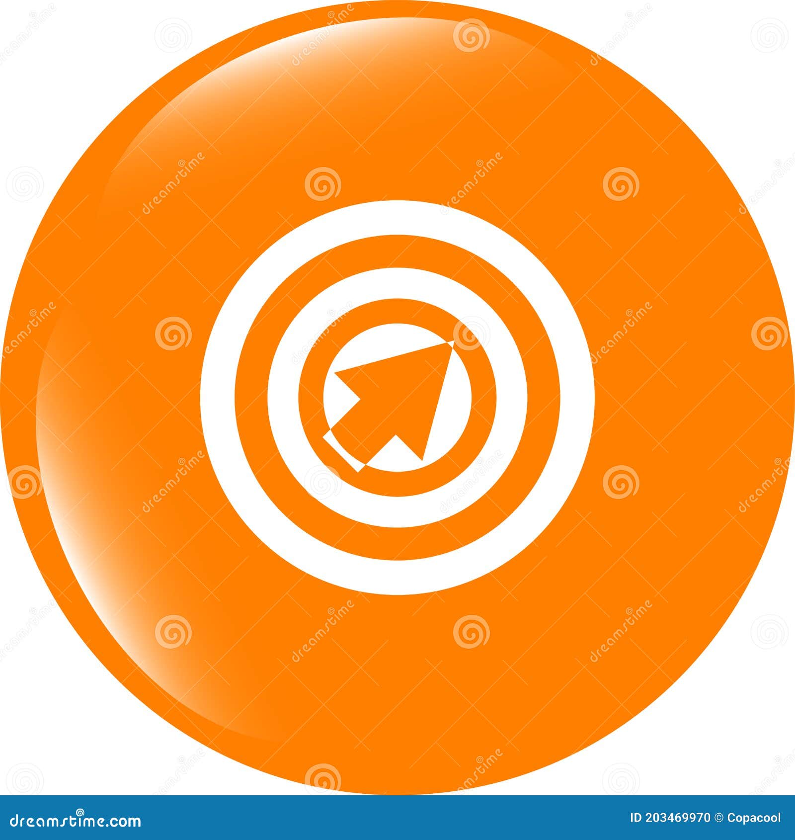 Mouse Cursor Sign Icon Pointer Symbol Stock Illustration Illustration Of Button Arrow 203469970